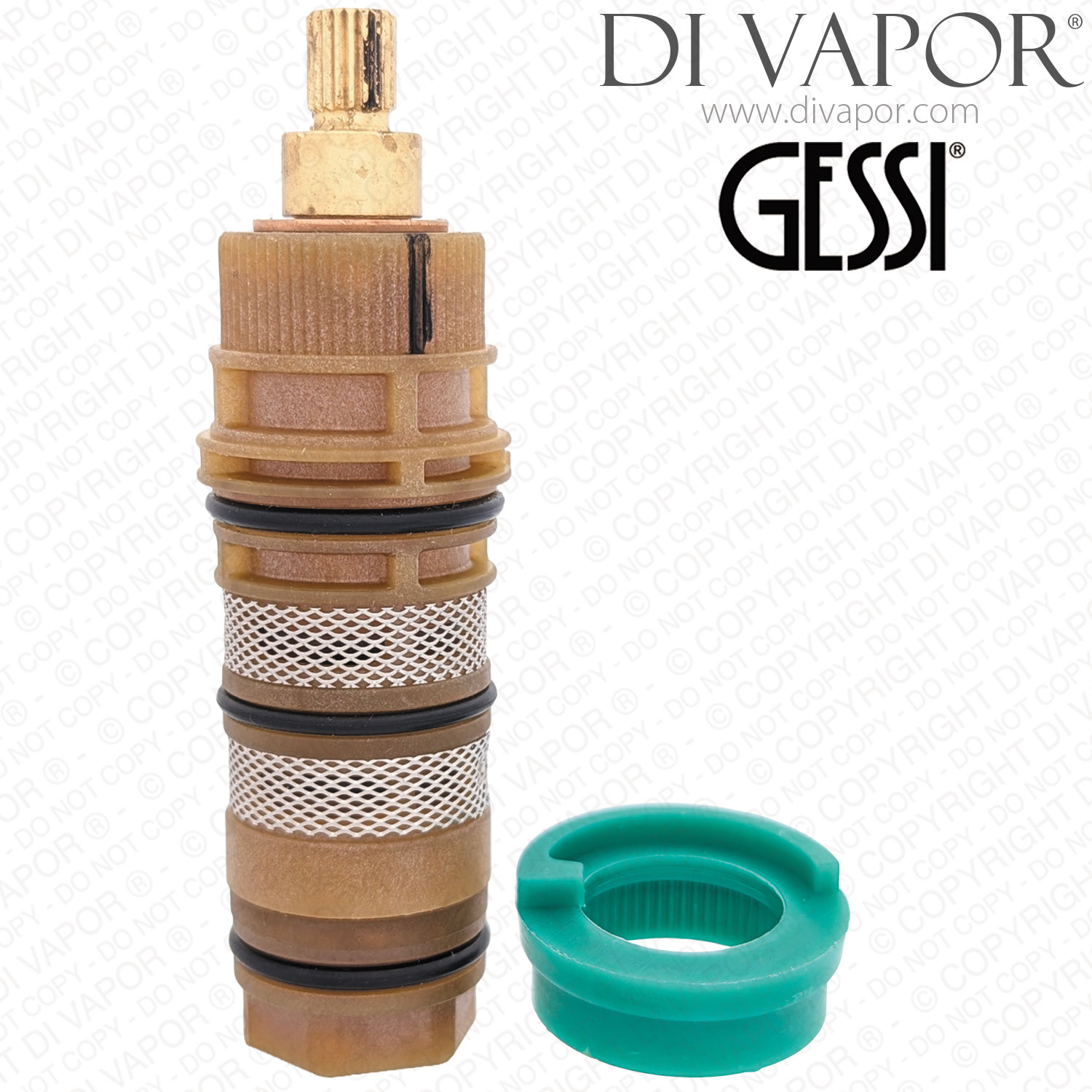 Gessi 01467 Thermostatic Cartridge for Trasparenze Shower Valve