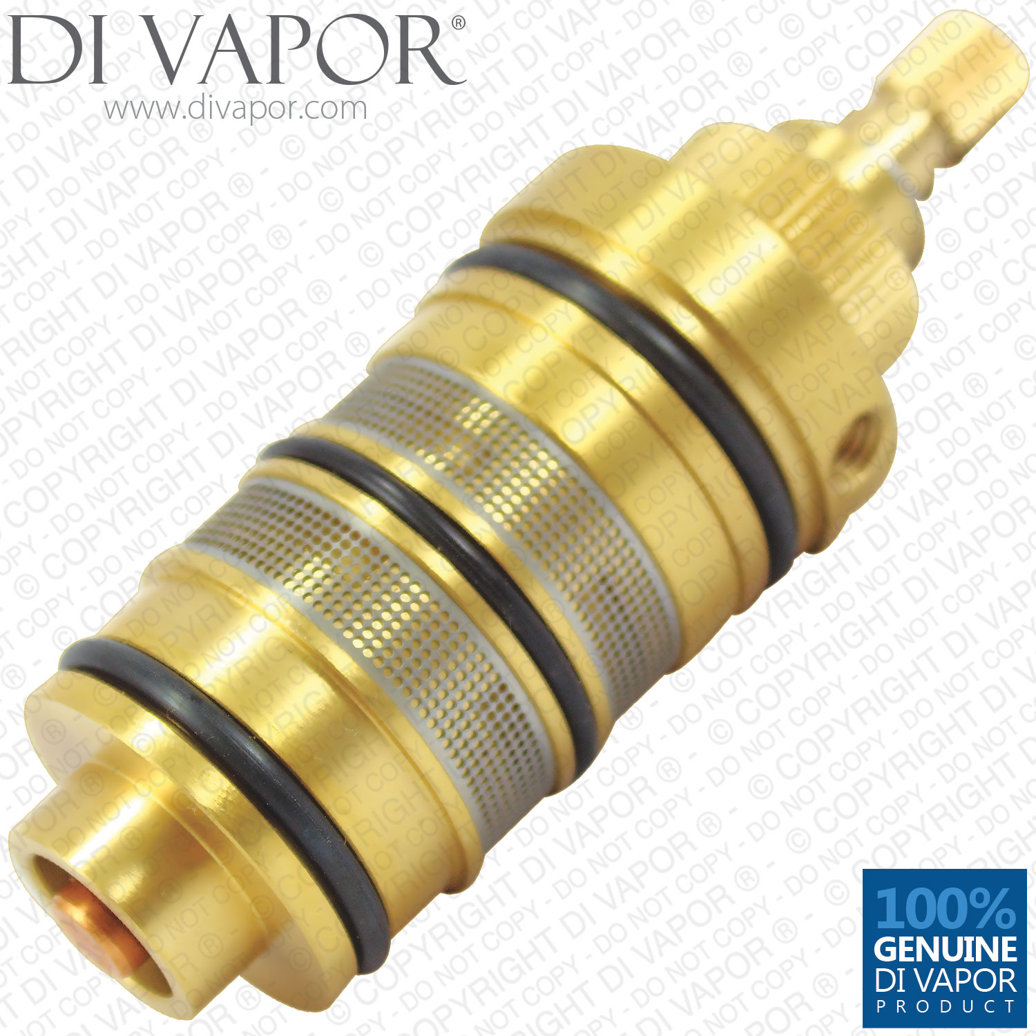 Thermostatic Cartridge for Shower / Steam Shower TMV Temperature Brass ...