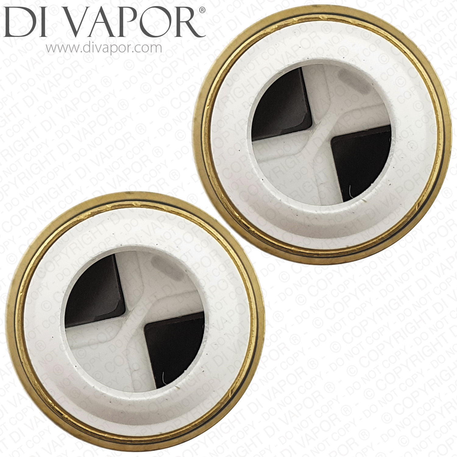 0963 003 00 Basin Tap / Over Ring Bidet Mixer Cartridge Pair