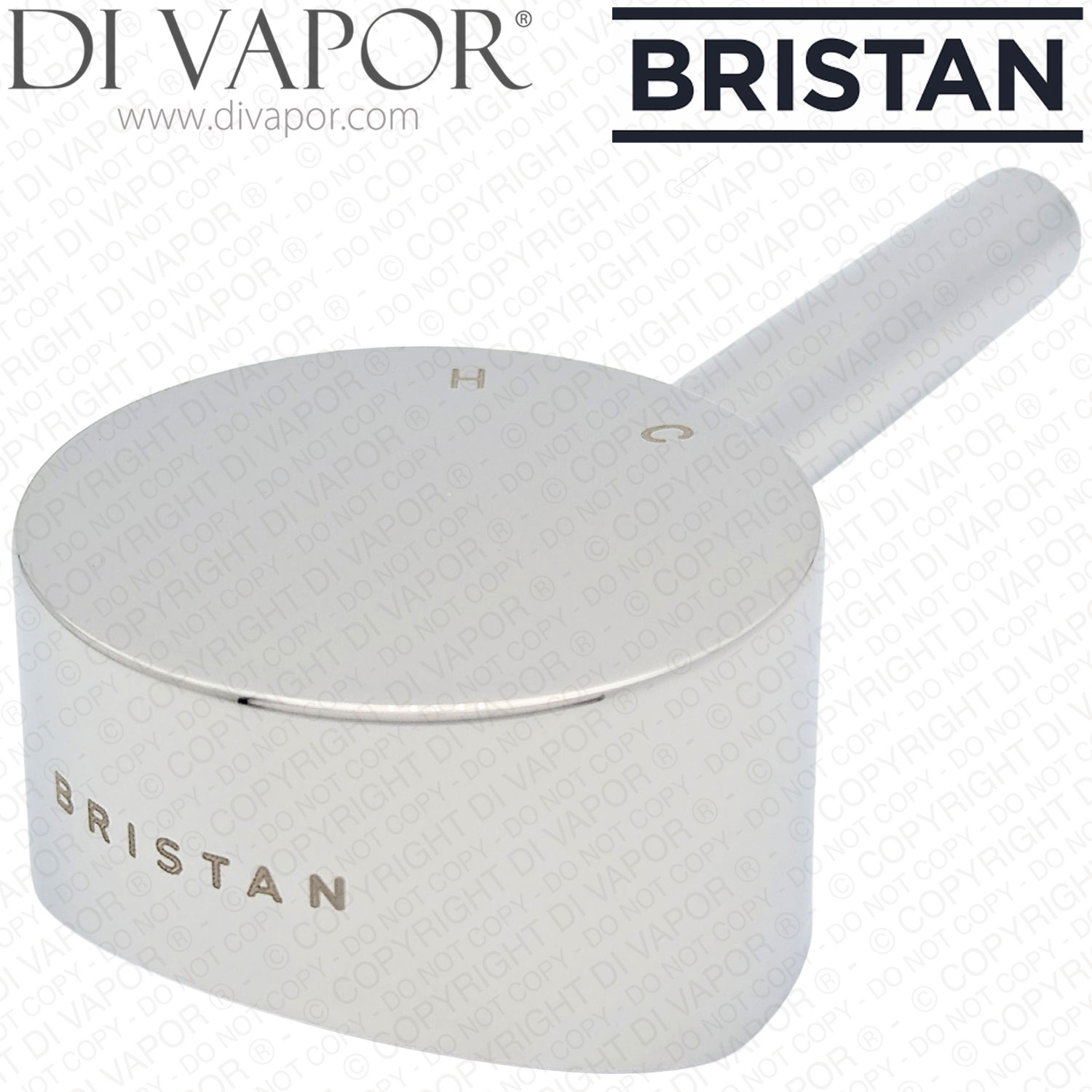 Bristan 100021 Handle Assembly for PM SNK Chrome