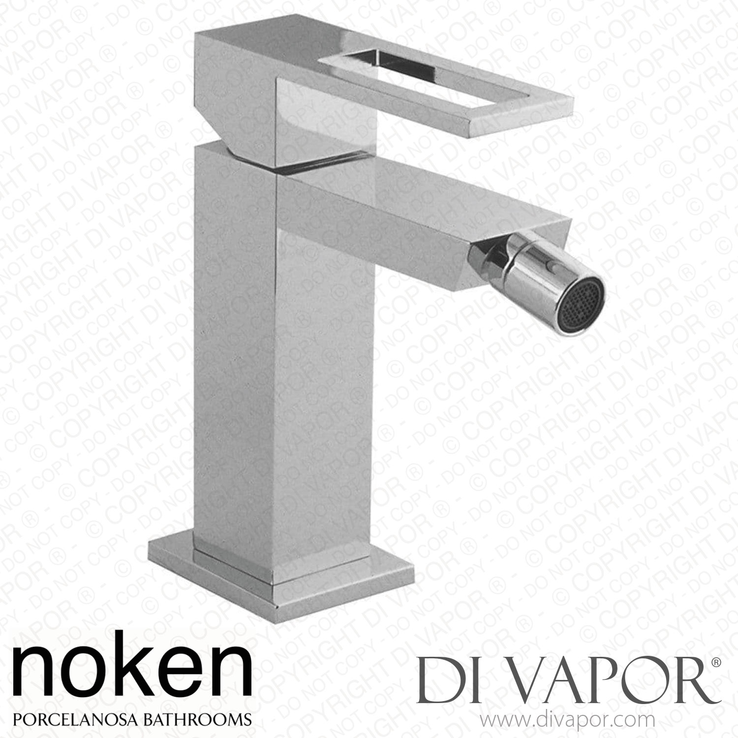 Noken Porcelanosa Irta Bidet Mixer With Ceramic Cartridge Tap ...