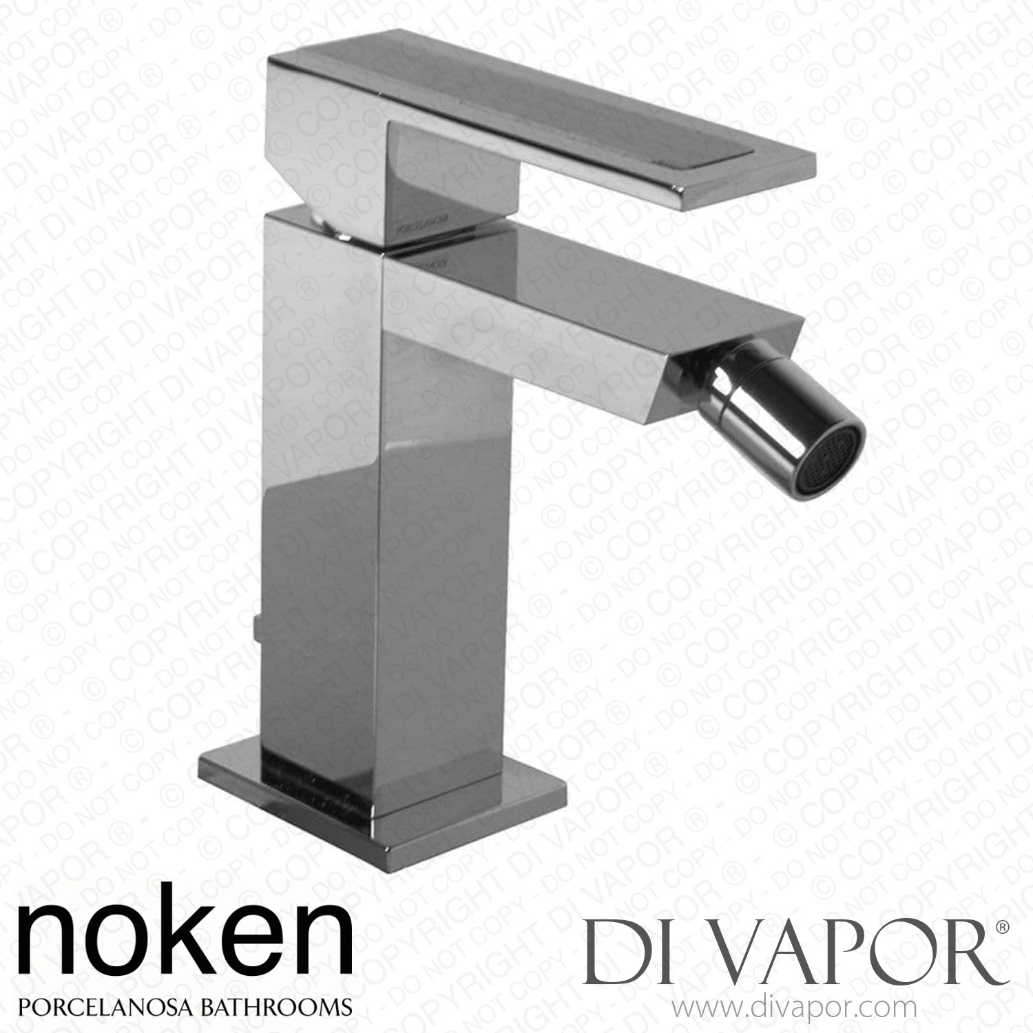 Noken Porcelanosa Irta Bidet Mixer Insert With Ceramic Cartridge Tap ...