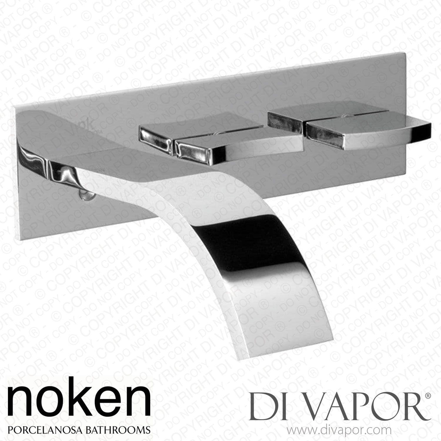 Noken Porcelanosa Imagine Wall Mounted Basin Mixer (100038843) Spare Parts