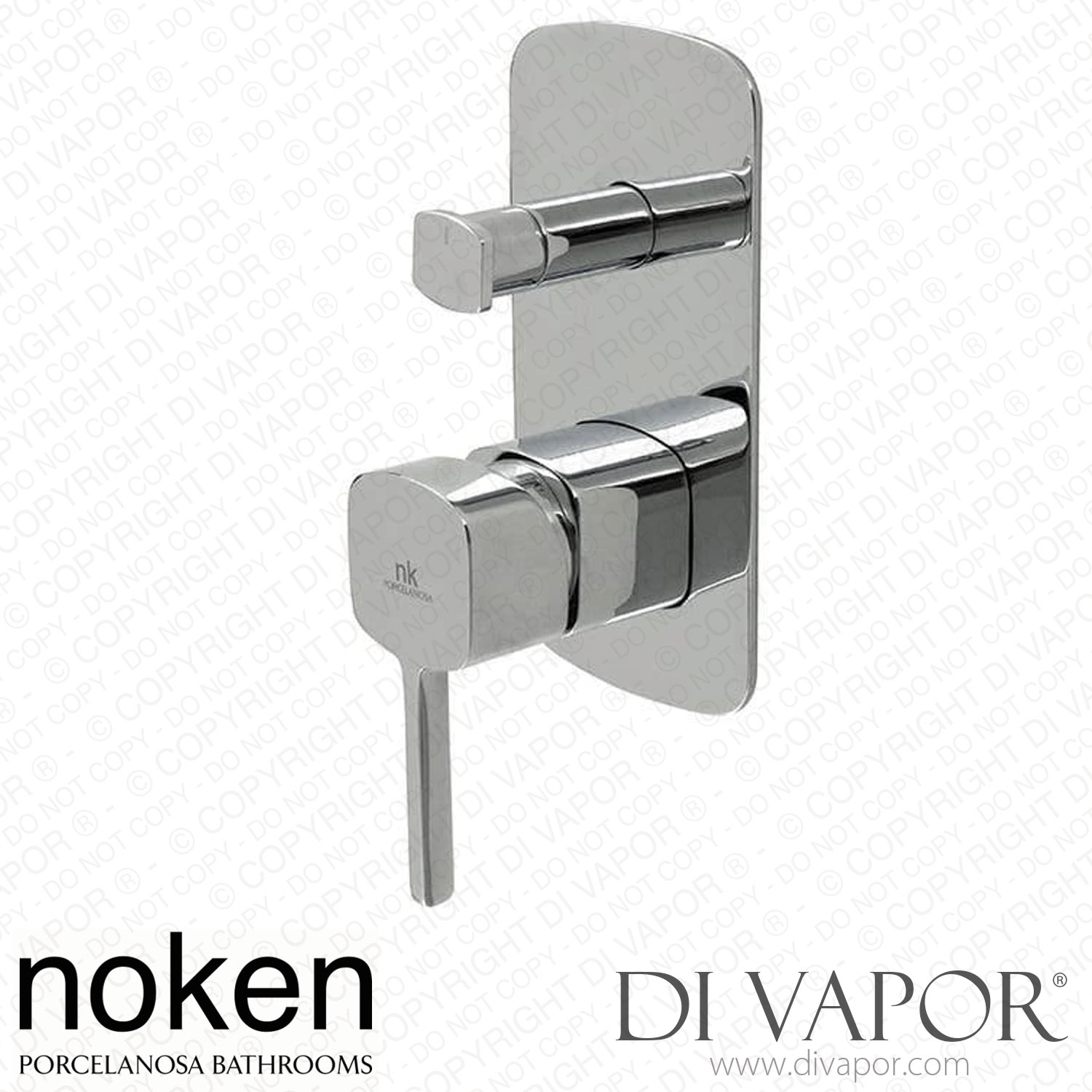 Noken Porcelanosa NK Concept Single Lever Shower Bath (100140130) Spare ...