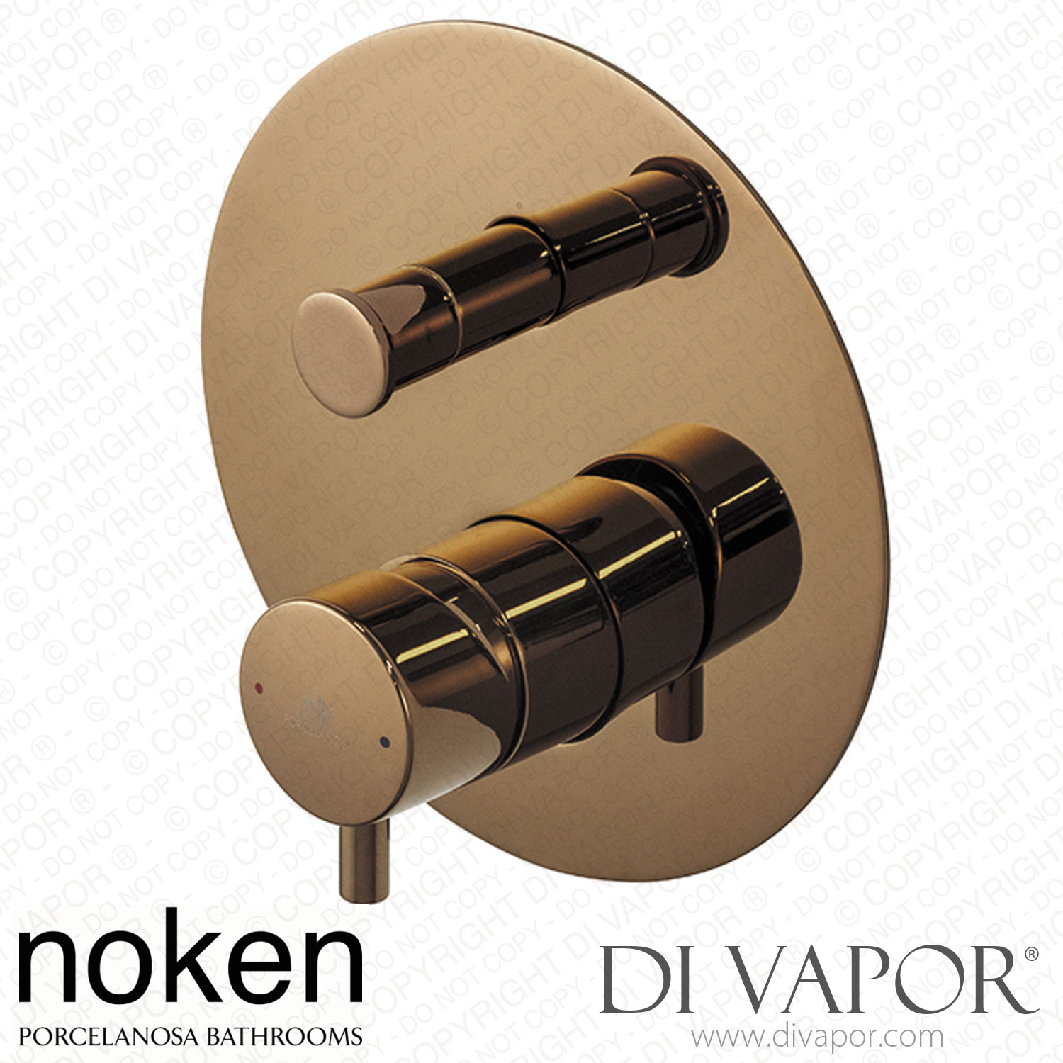 Noken Single Lever Concealed Bath Shower Mixer Trim Kit (100281138 ...
