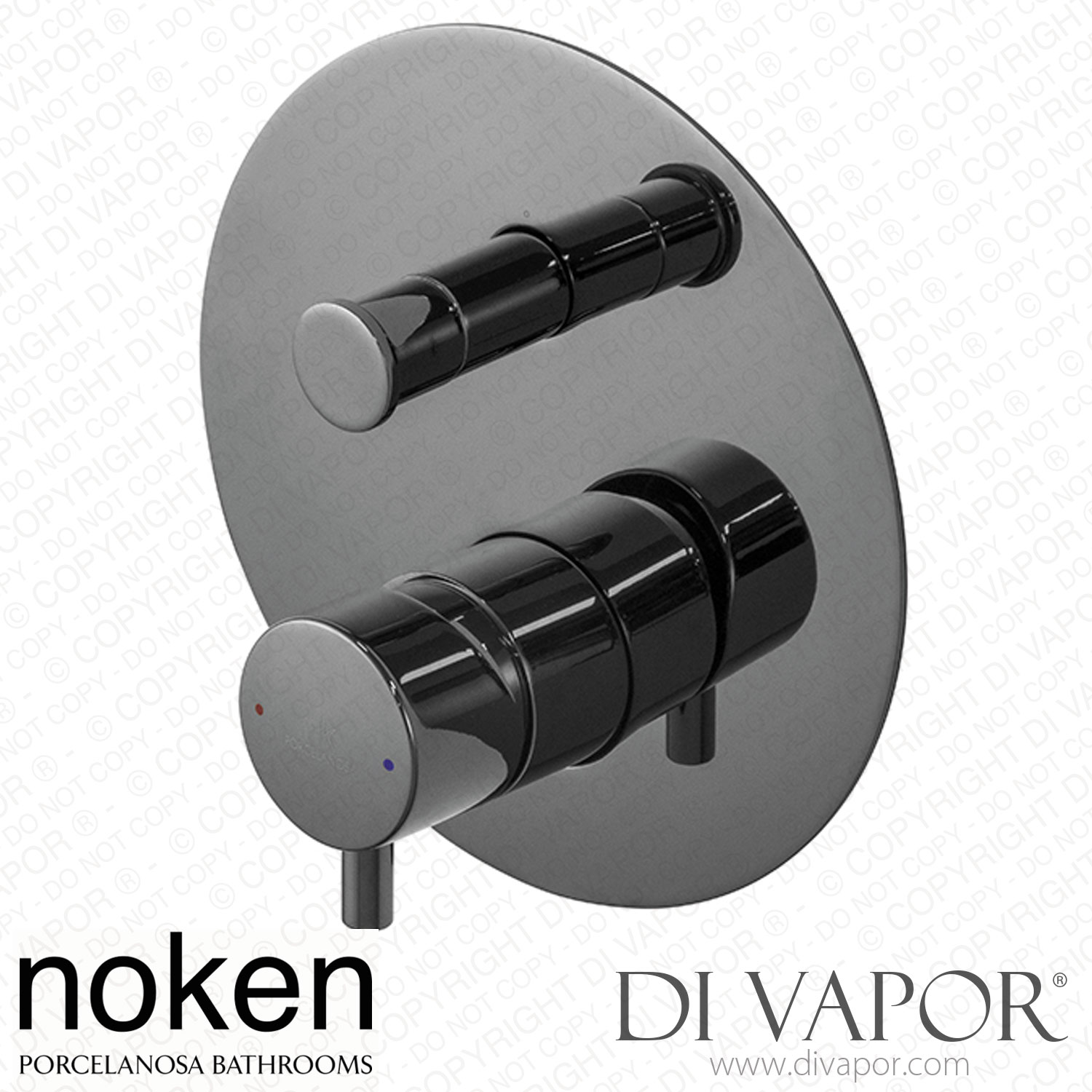 Noken Single Lever Concealed Bath Shower Mixer Trim Kit (100281147 ...