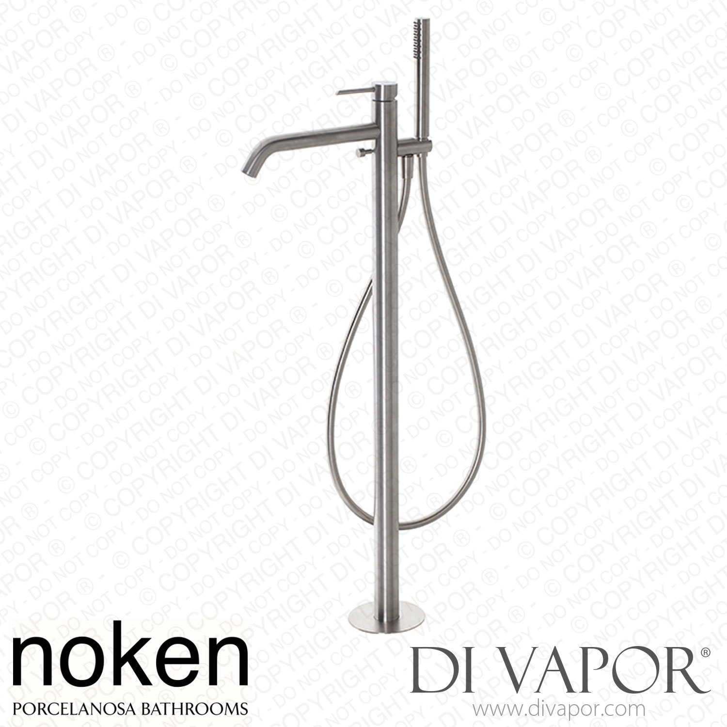 Noken 100283401 Floor Mounted Single Lever Bath Shower Mixer Spare ...