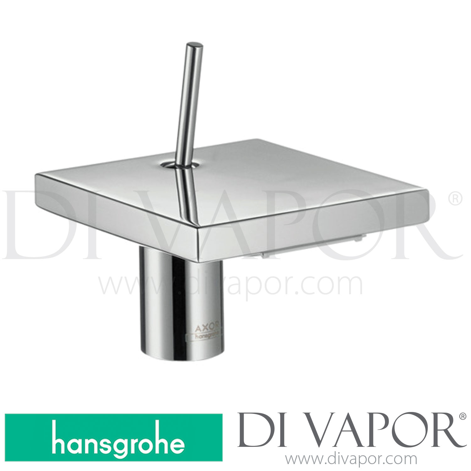 Hansgrohe 10070000 AXOR Starck X Single Lever Basin Mixer 80 with Pop ...