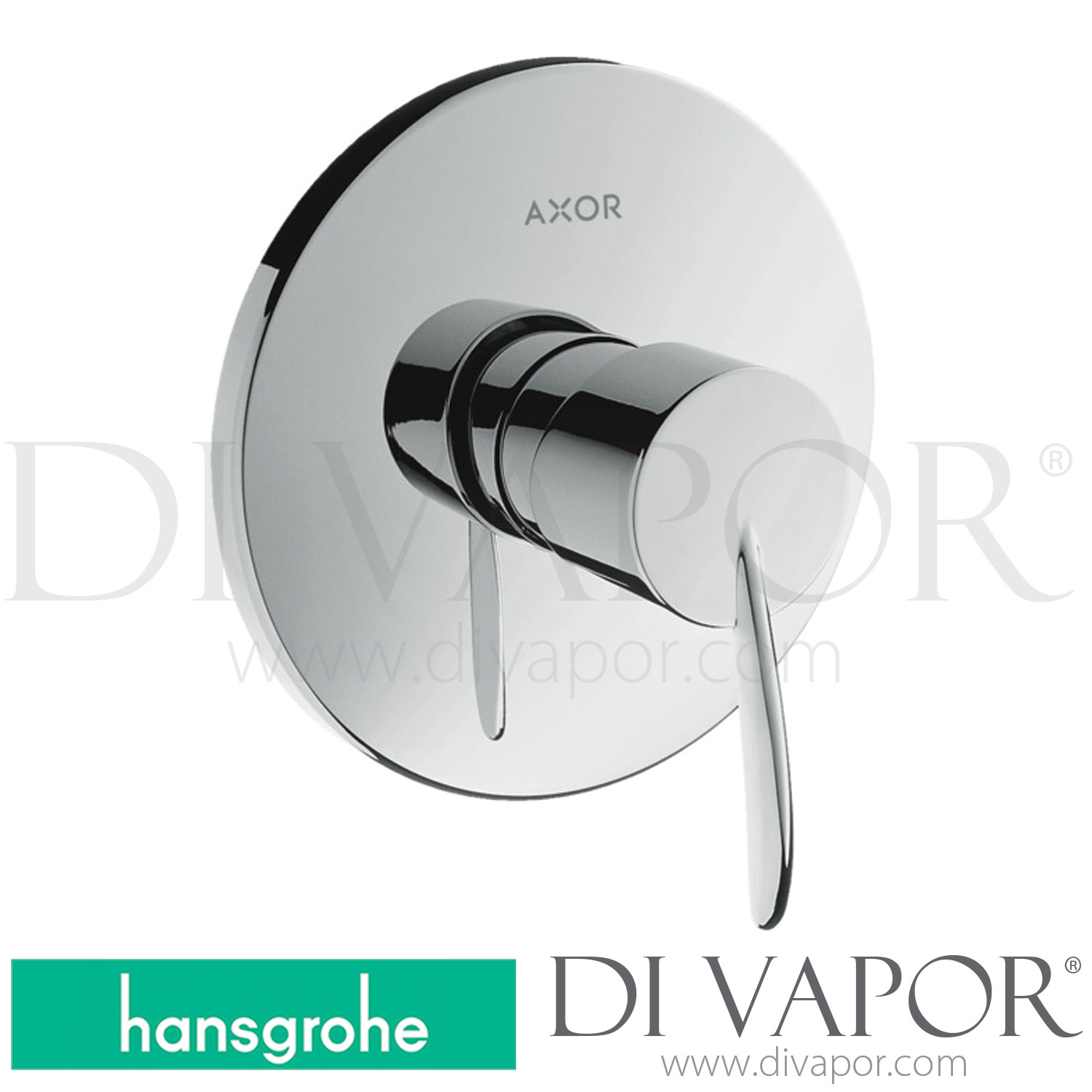 Hansgrohe 10615000 AXOR Starck Classic Single Lever Shower Mixer for ...
