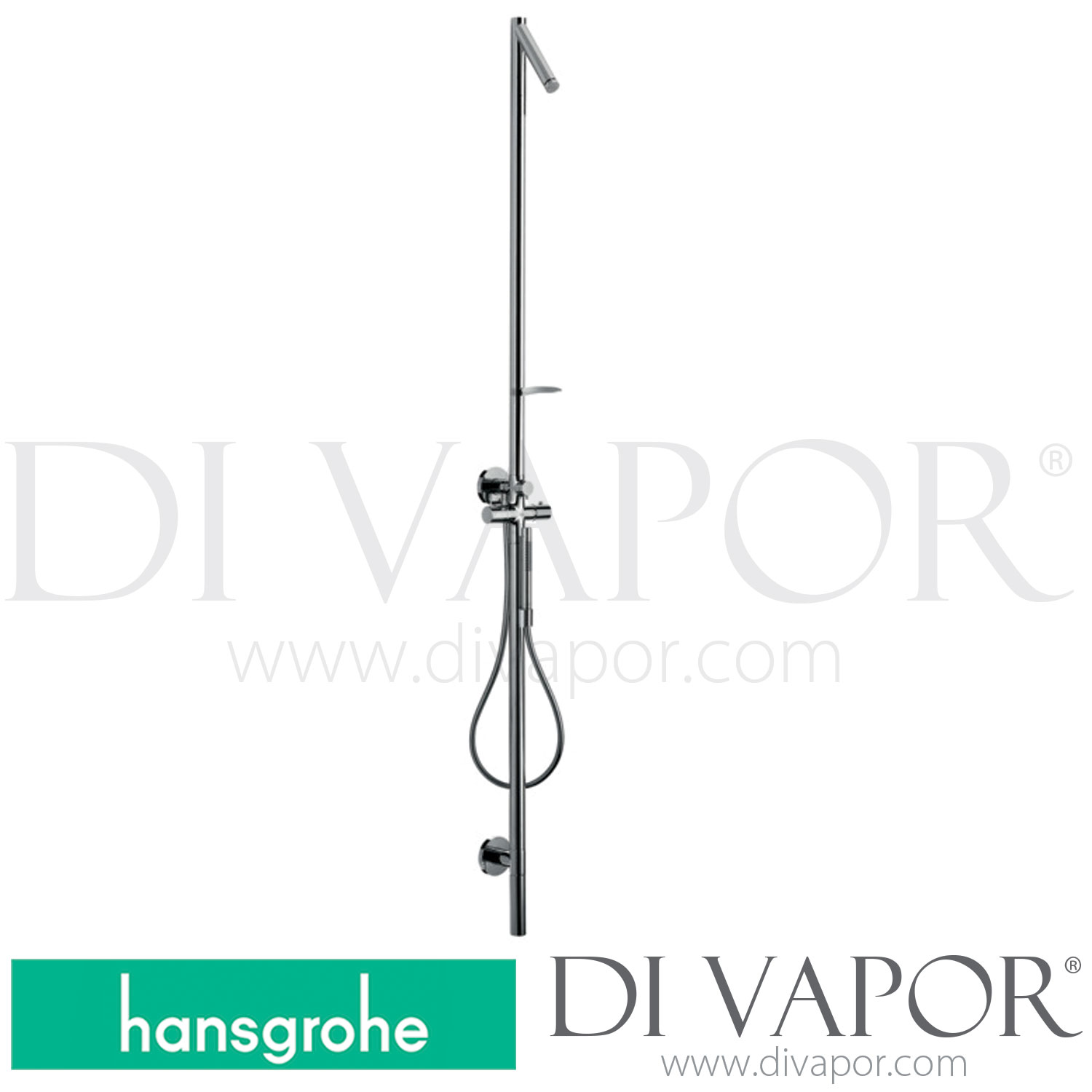 Hansgrohe 10910810 AXOR Starck Shower Column with Thermostatic Mixer ...
