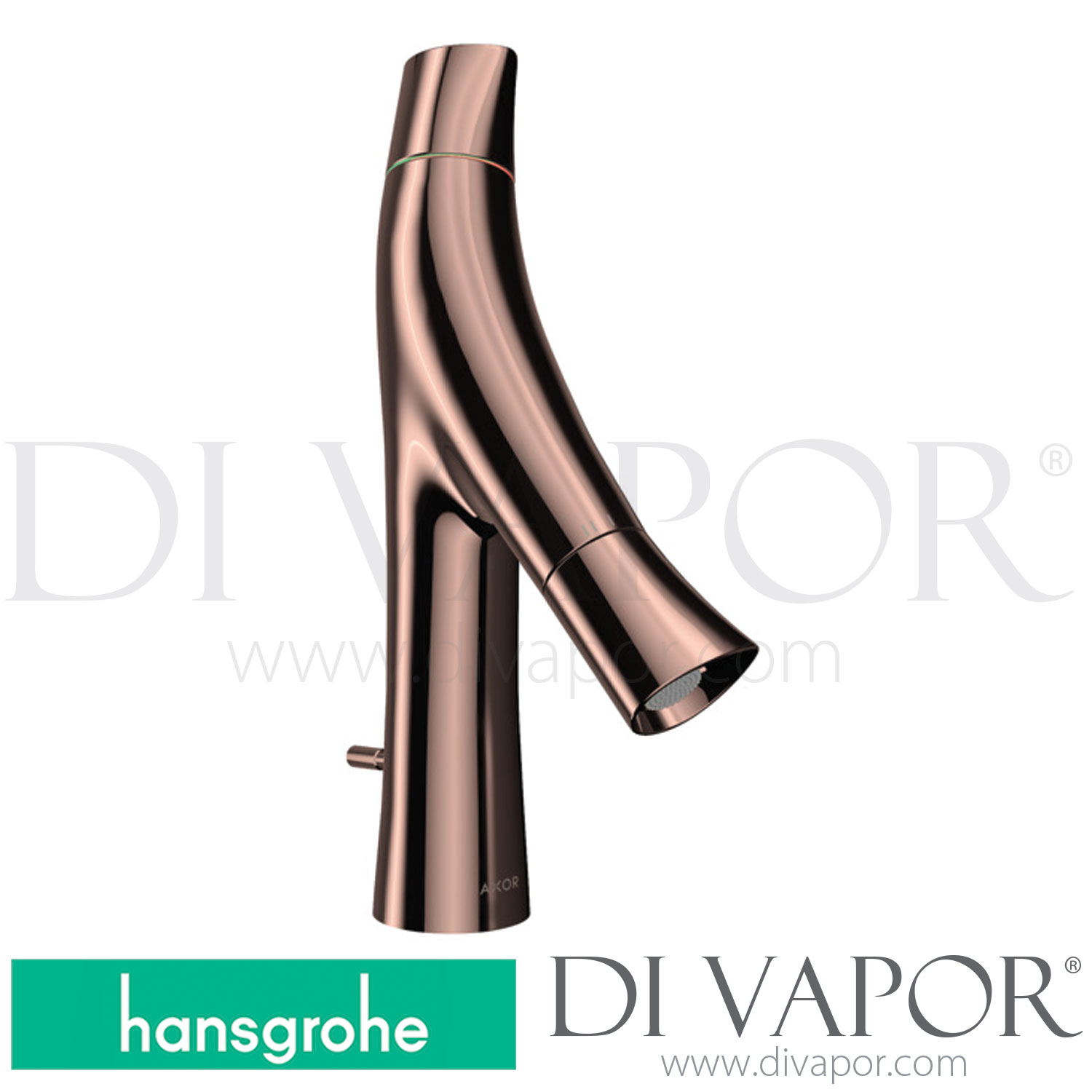 Hansgrohe 12010300 AXOR Starck Organic 2-Handle Basin Mixer 80 with Pop ...