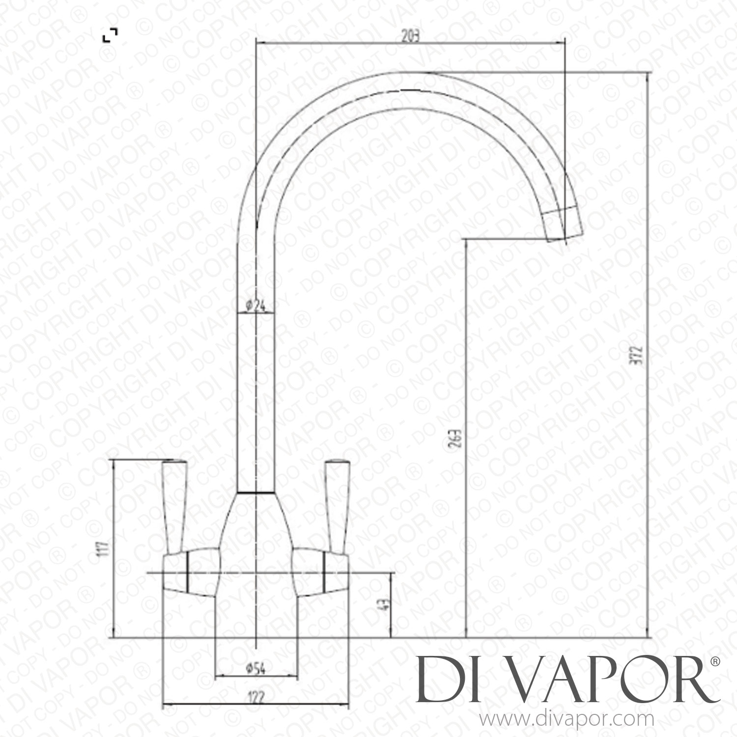 HighLife 12331 Leith Kitchen Sink Mixer Spare Parts