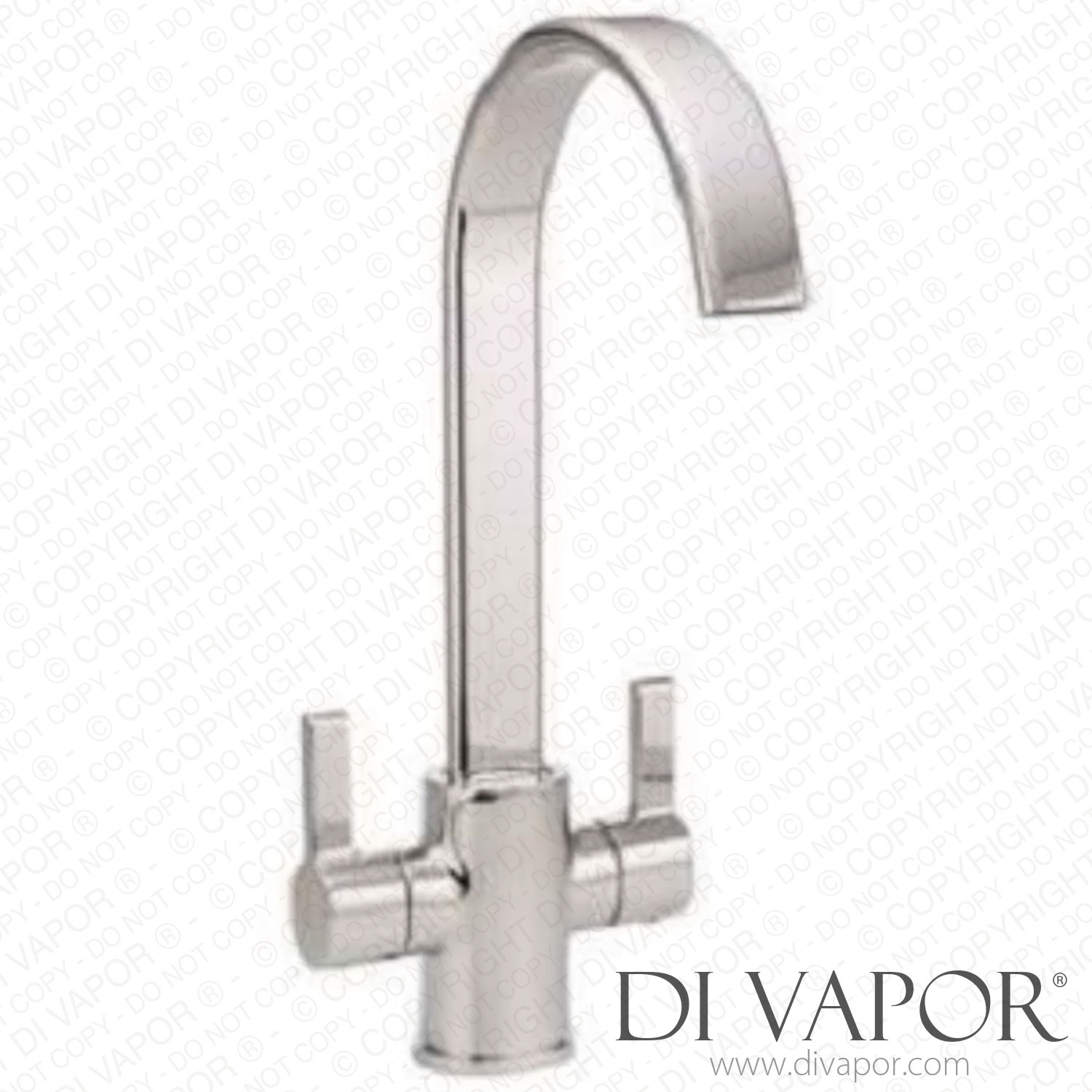 HighLife 12531 Luss Twin Cruciform Kitchen Sink Mixer Spare Parts