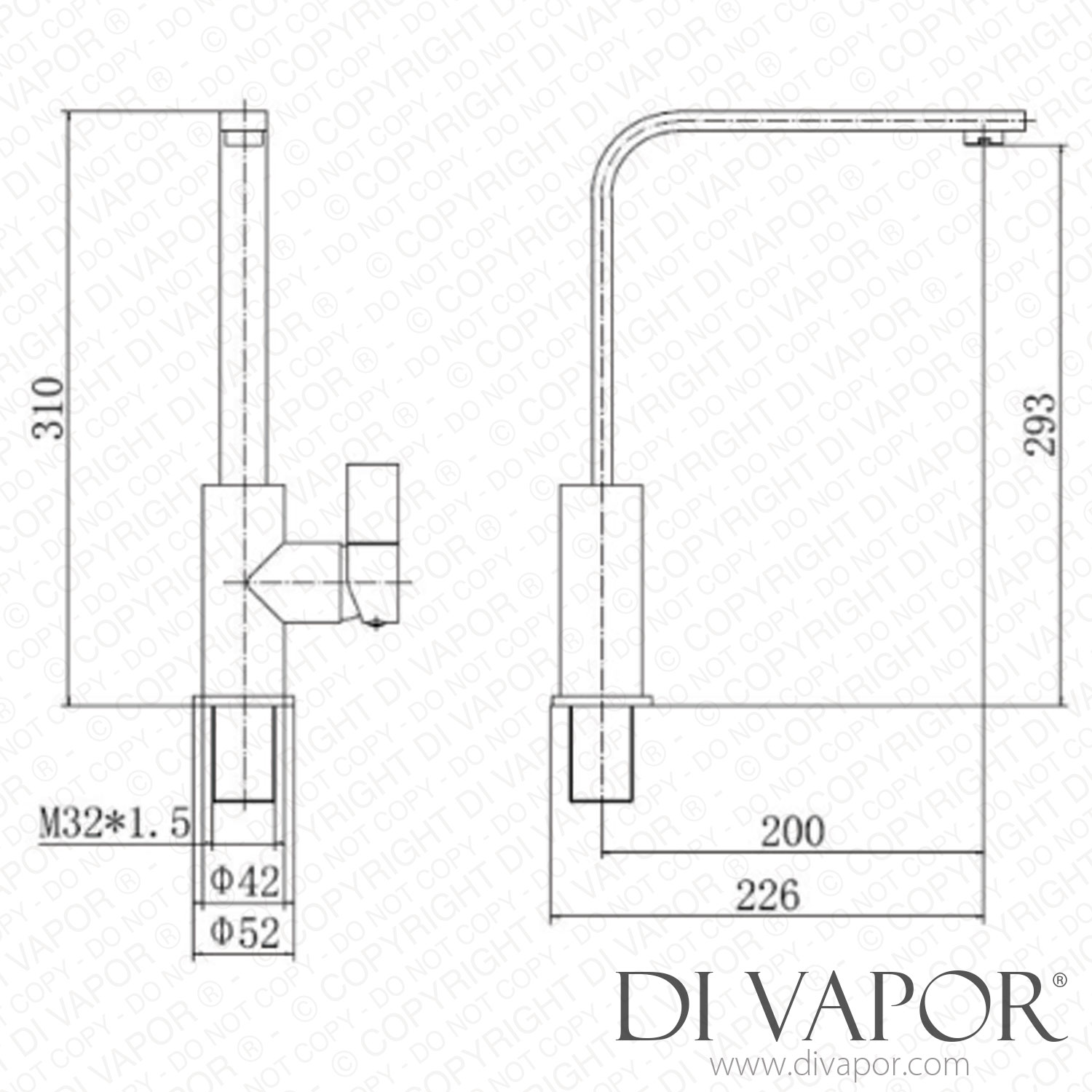 HighLife 12731 Kinloss Kitchen Sink Mixer Spare Parts