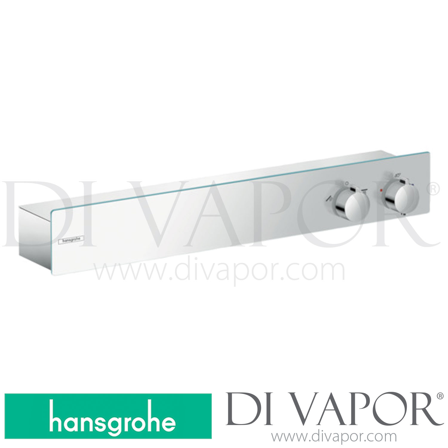 Hansgrohe 13108000 ShowerTablet Thermostat 600 Universal for Exposed ...