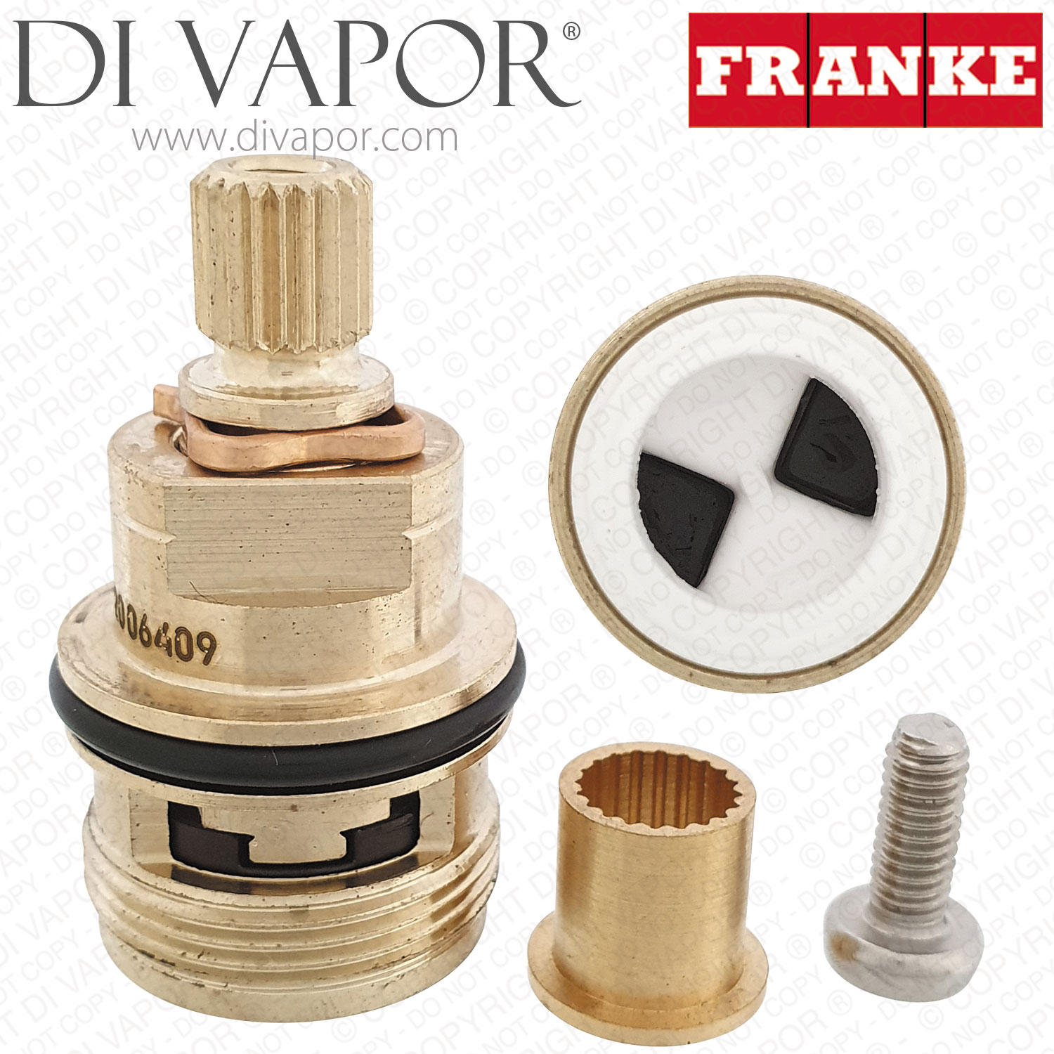 Franke 133.0587.467 Flow Cartridge - Clockwise Open