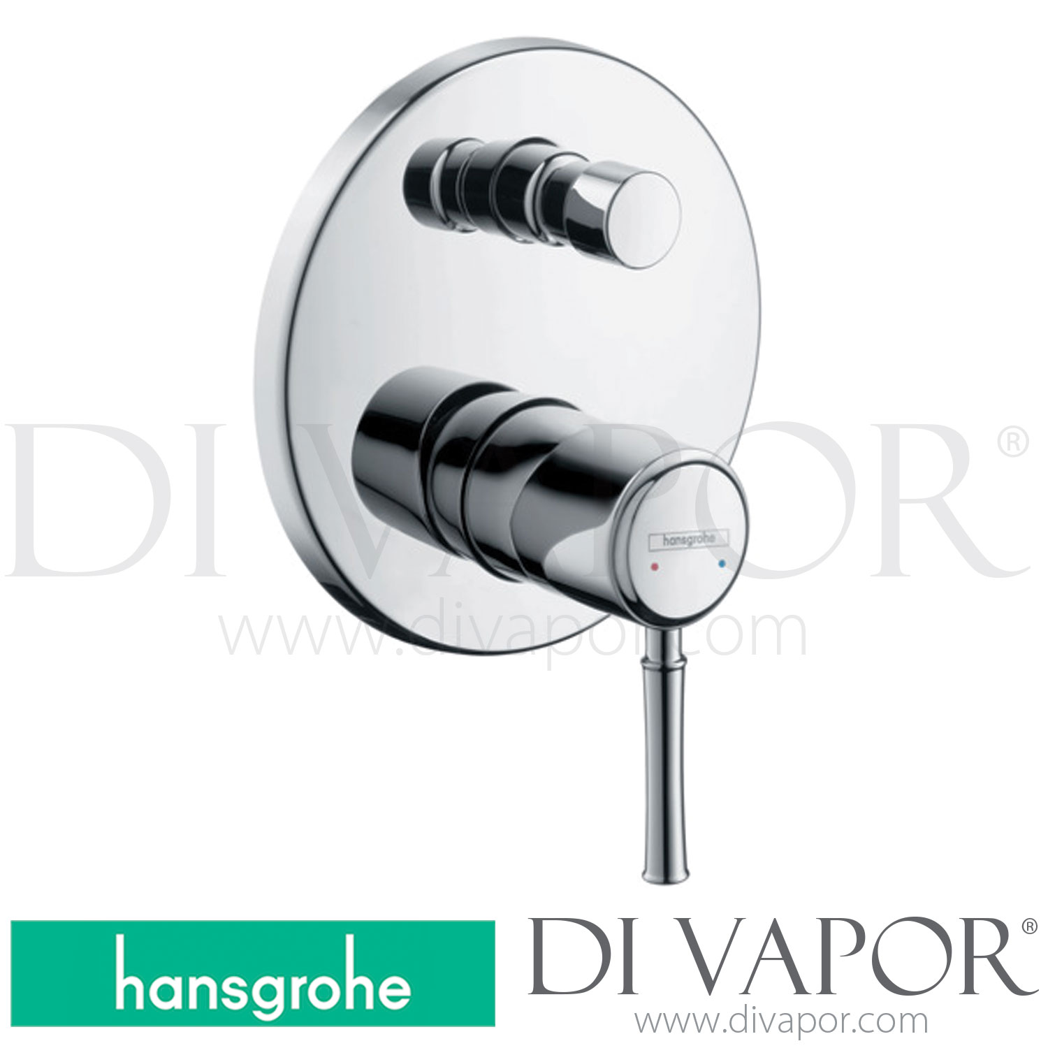 Hansgrohe 14145000 Talis Classic Single Lever Bath Mixer for Concealed ...
