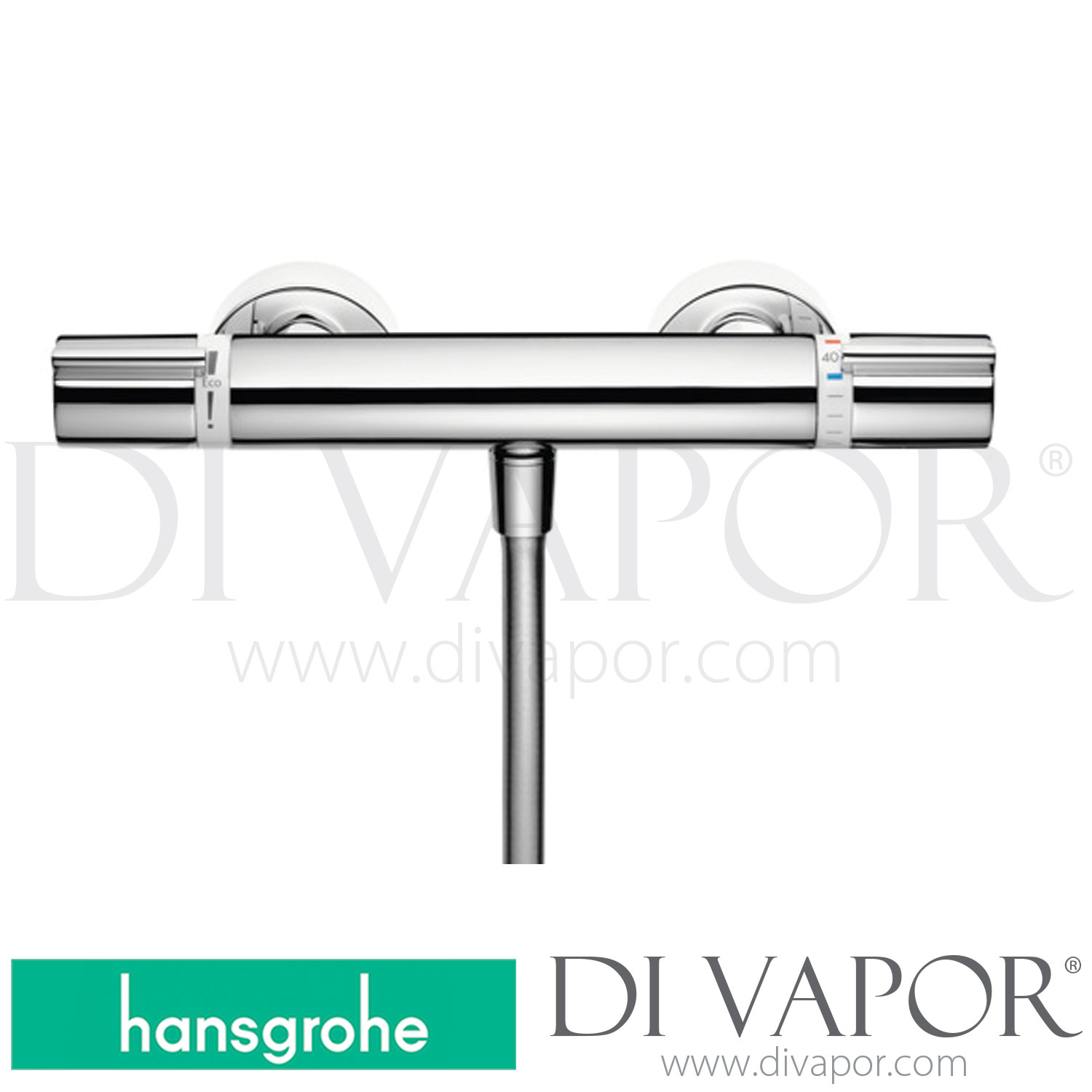 Hansgrohe 15368000 Versostat? Shower Thermostat for Exposed ...