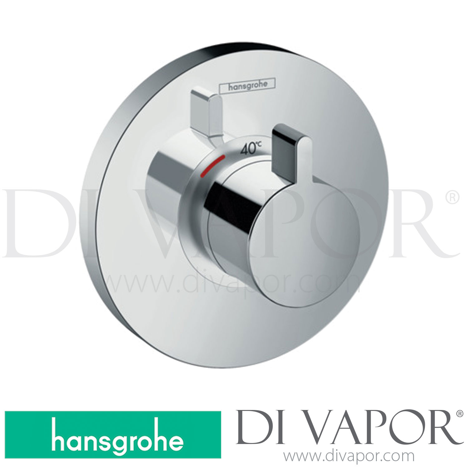 Hansgrohe 15741007 ShowerSelect S Thermostat Highflow for Concealed ...