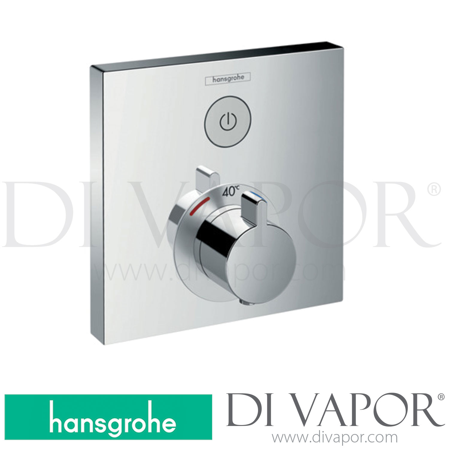 Hansgrohe 15762007 ShowerSelect Thermostat for Concealed Installation ...
