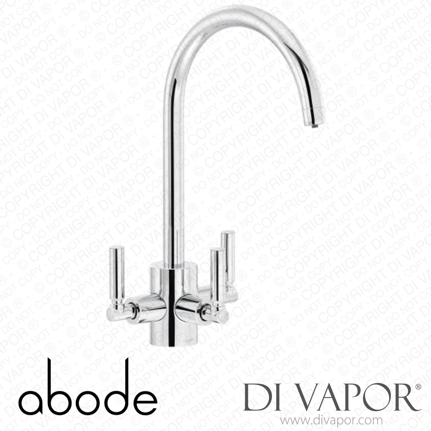 Abode Orcus Aquifier Dual Lever Filter Sink Tap - Chrome - 173907 Spare ...