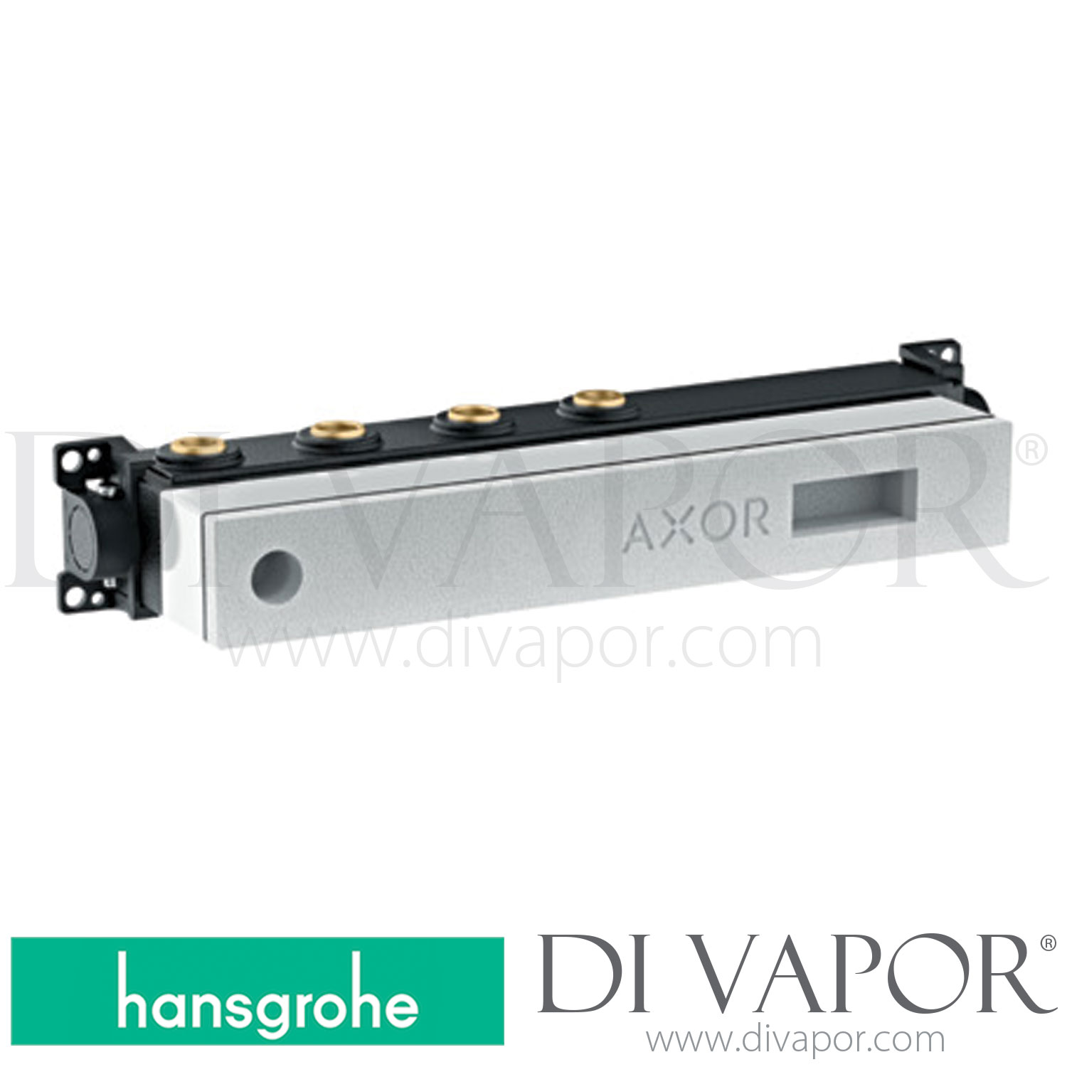 Hansgrohe 18310180 Basic Set for Thermostatic Module Select for 2 ...