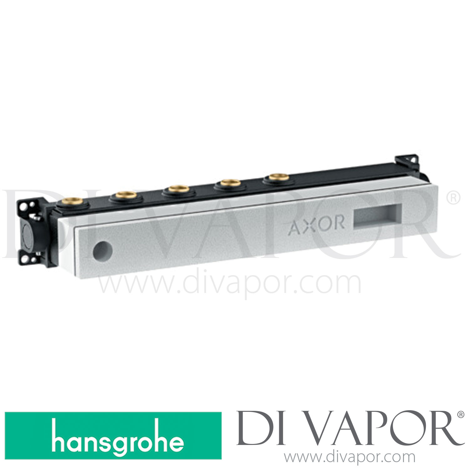 Hansgrohe 18311180 Basic Set for Thermostatic Module Select for 3 ...