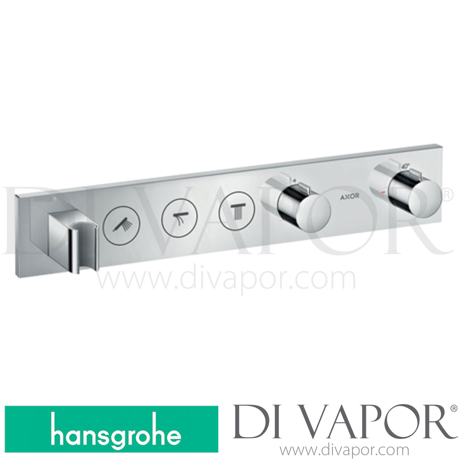 Hansgrohe 18356000 AXOR ShowerSolutions Thermostatic Module Select 530/ ...