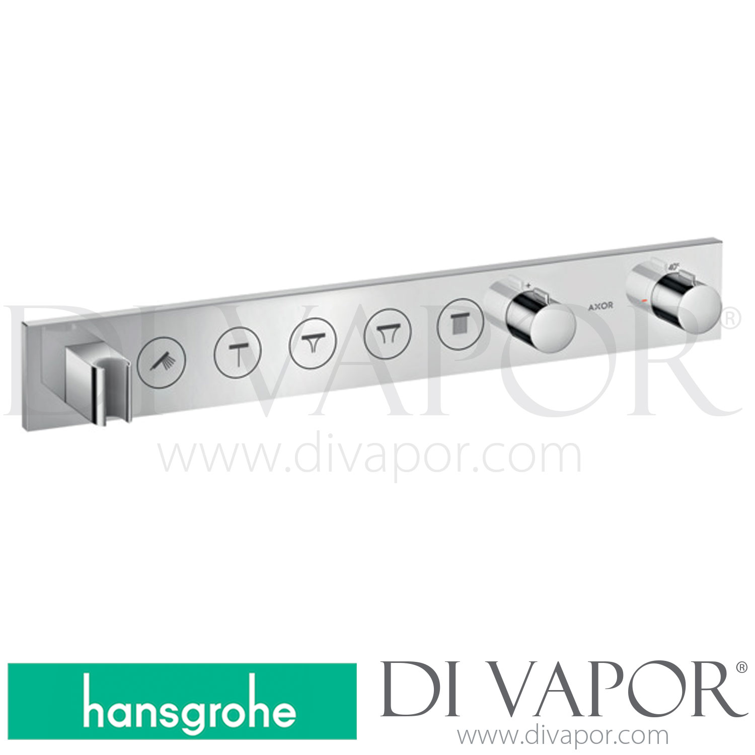 Hansgrohe 18358000 AXOR ShowerSolutions Thermostatic Module Select 670/ ...