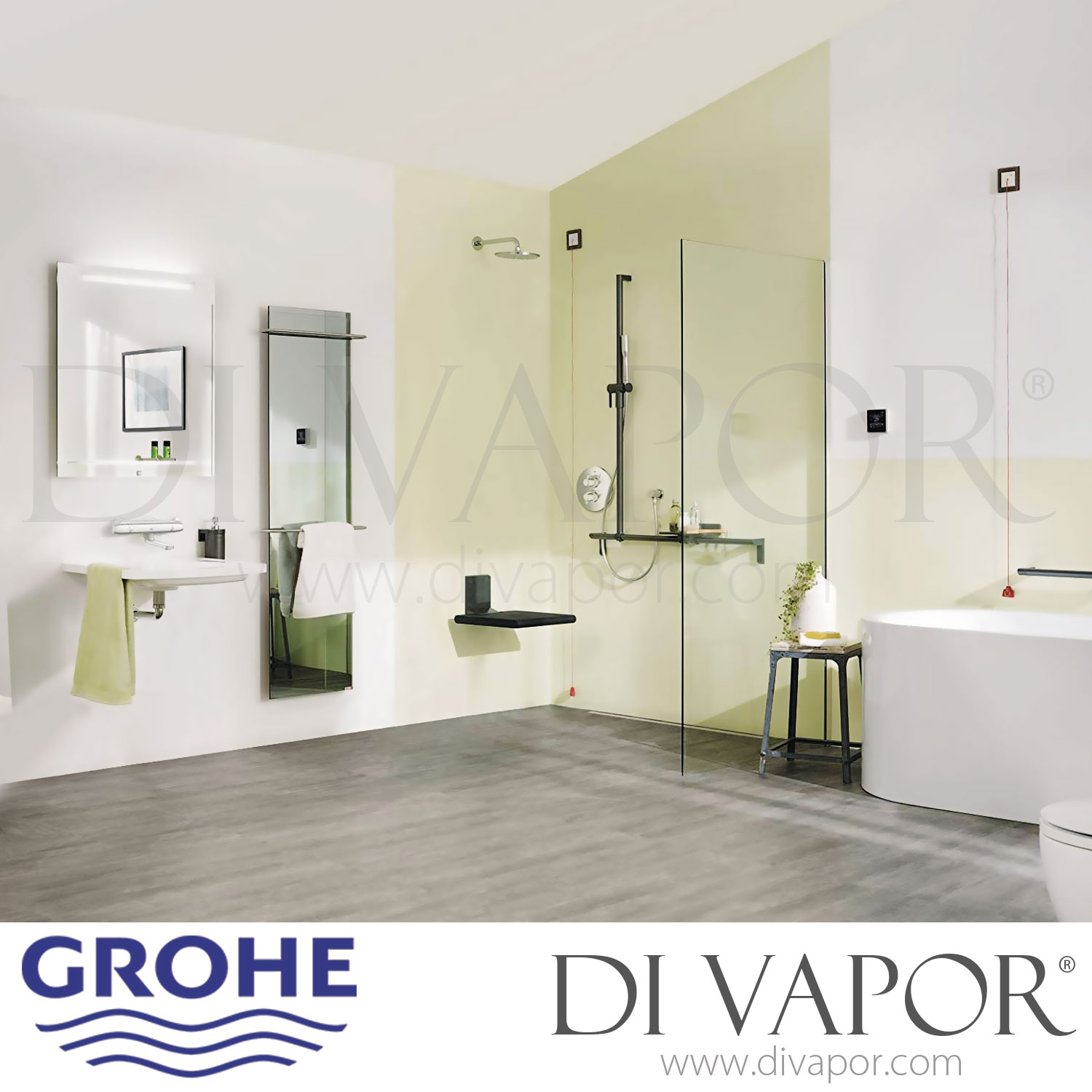 Grohe 19417000 Automatic 2000 Special Grotherm 2 Way Diverter Shower ...