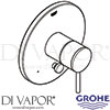 Grohe 19867AL3 Atrio Dual Function Pressure Balance Trim with Control ...