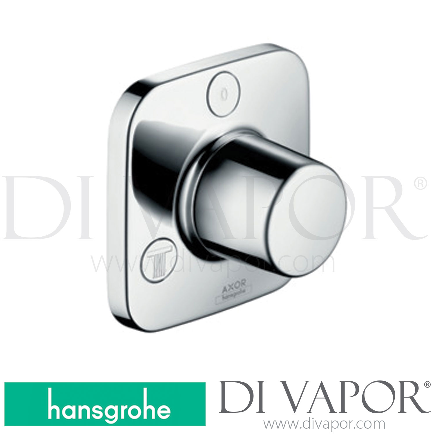Hansgrohe 19981000 AXOR Bouroullec Trio/ Quattro Shut-Off/ Diverter ...