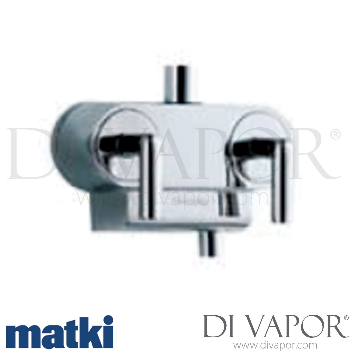 Matki Swadling 2/2021 Absolute2 Contemporary Dual Outlet Exposed Shower ...