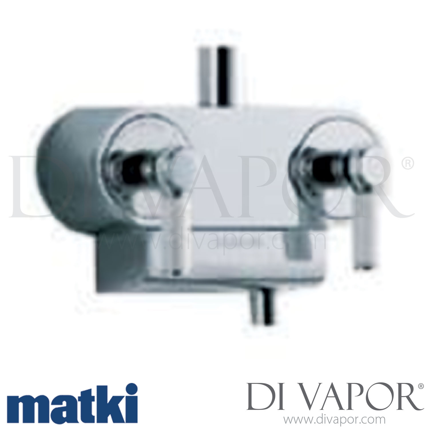 Matki Swadling 2/2022 Absolute2 Retro Dual Outlet Exposed Shower Valve ...
