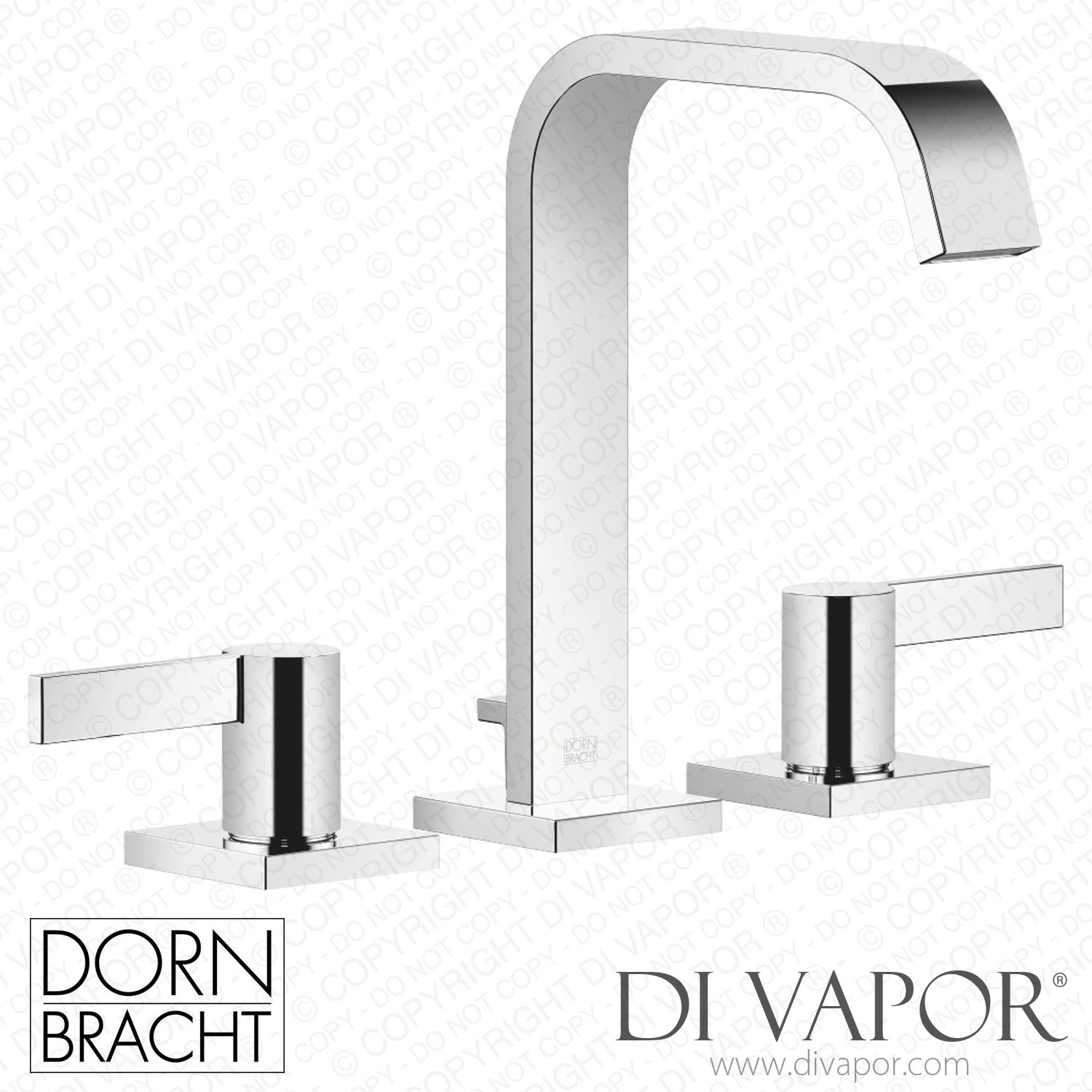 Dornbracht Three Hole Tap Mixer with Drain 20713670 000010 Spare Parts