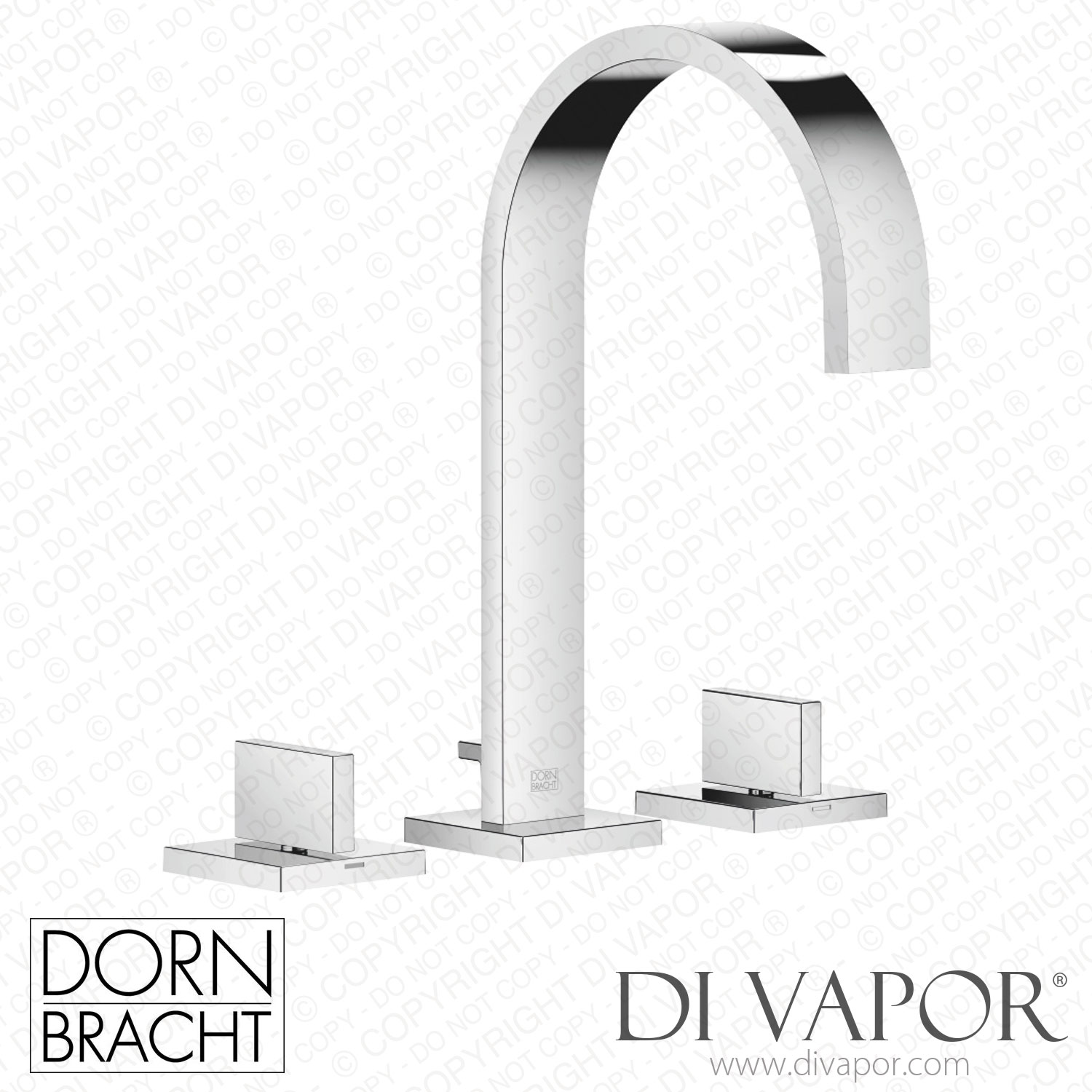 Dornbracht Three Hole Tap Mixer with Drain 20713782 000010 Spare Parts