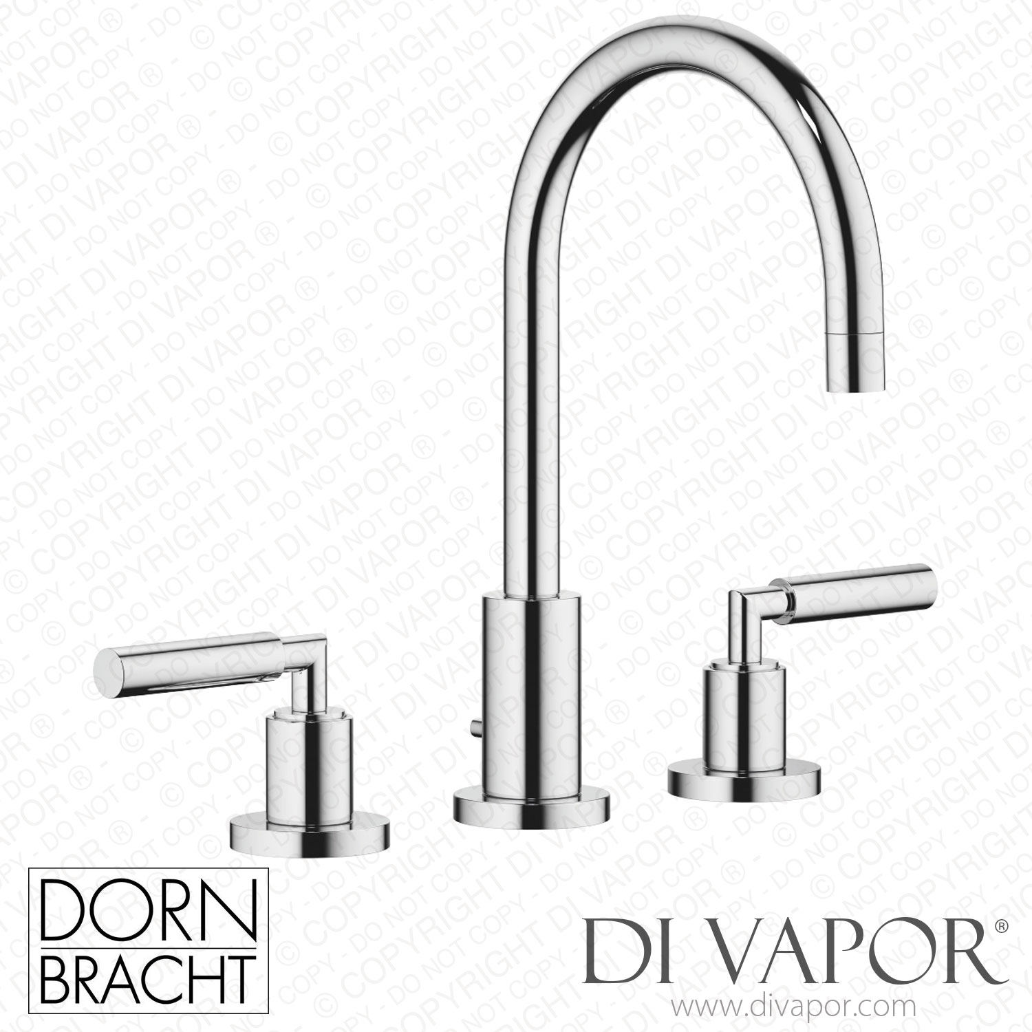 Dornbracht Three Hole Tap Mixer with Drain 20713882 000010 Spare Parts