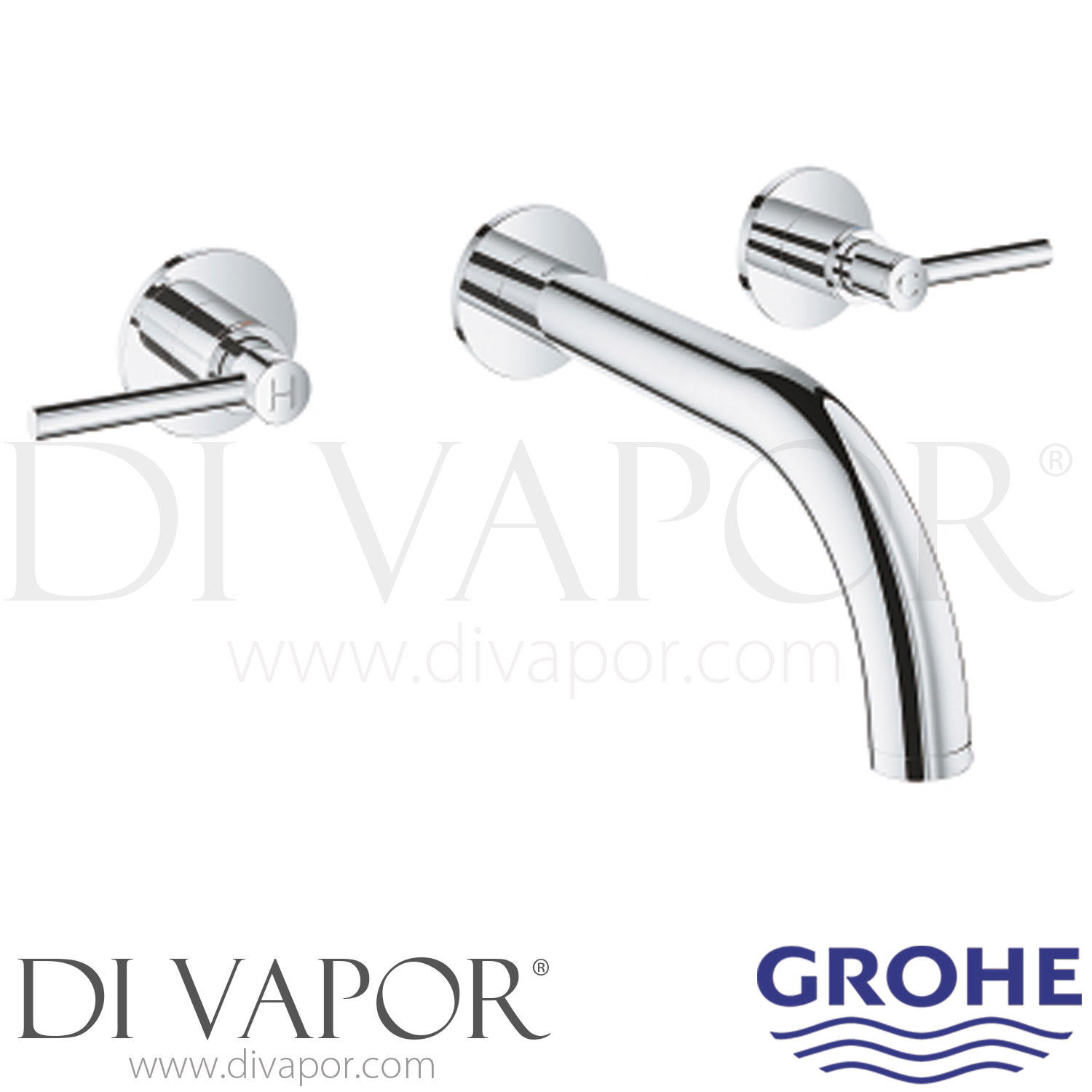 Grohe 20169003 Atrio Three-Hole Basin Mixer (1/2 Inch) S-Size Spare Parts