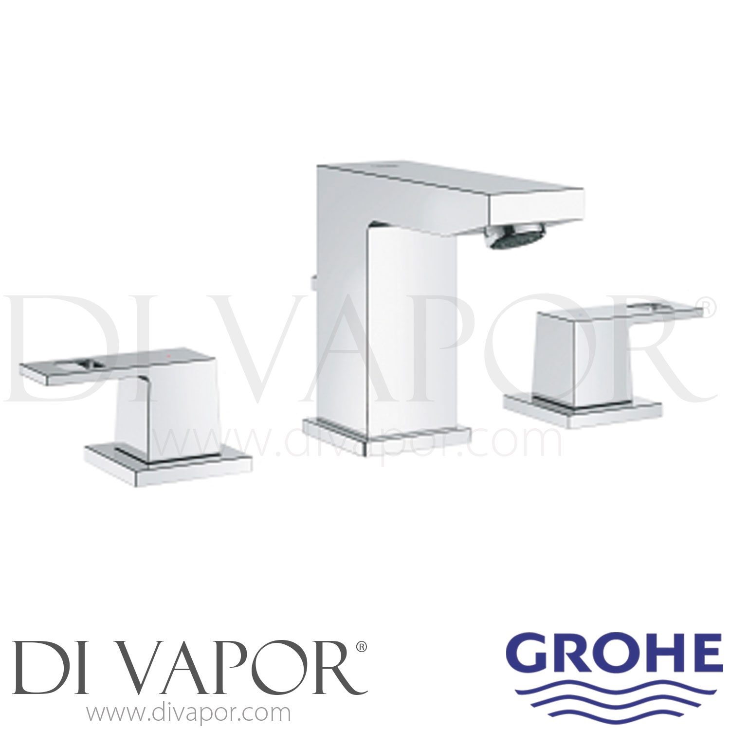 Grohe 2037000A Eurocube Three-Hole Basin Mixer S-Size Tap Spare Parts