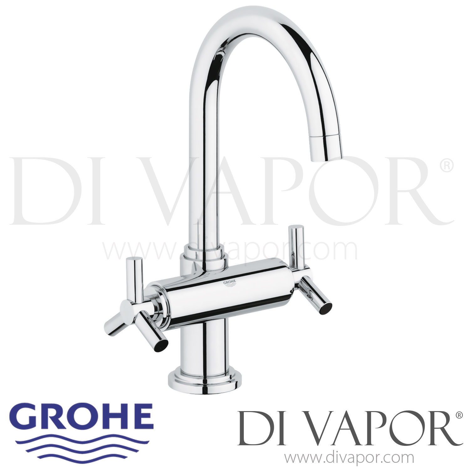 Grohe 21019000 Atrio Classic Basin Mixer Crosshead L-Size Tap Spare Parts