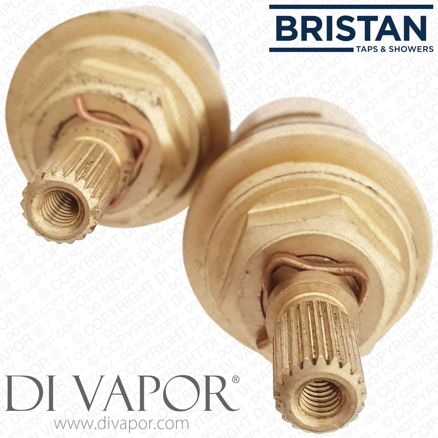 Bristan 2200627NT Valves Ceramic Discs (Pair) for Desire 3/4 BSM Chrome