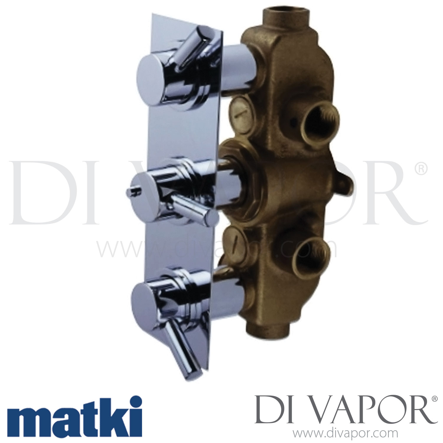 Matki 2210 Original Absolute Dual Outlet Shower Valve Spare Parts
