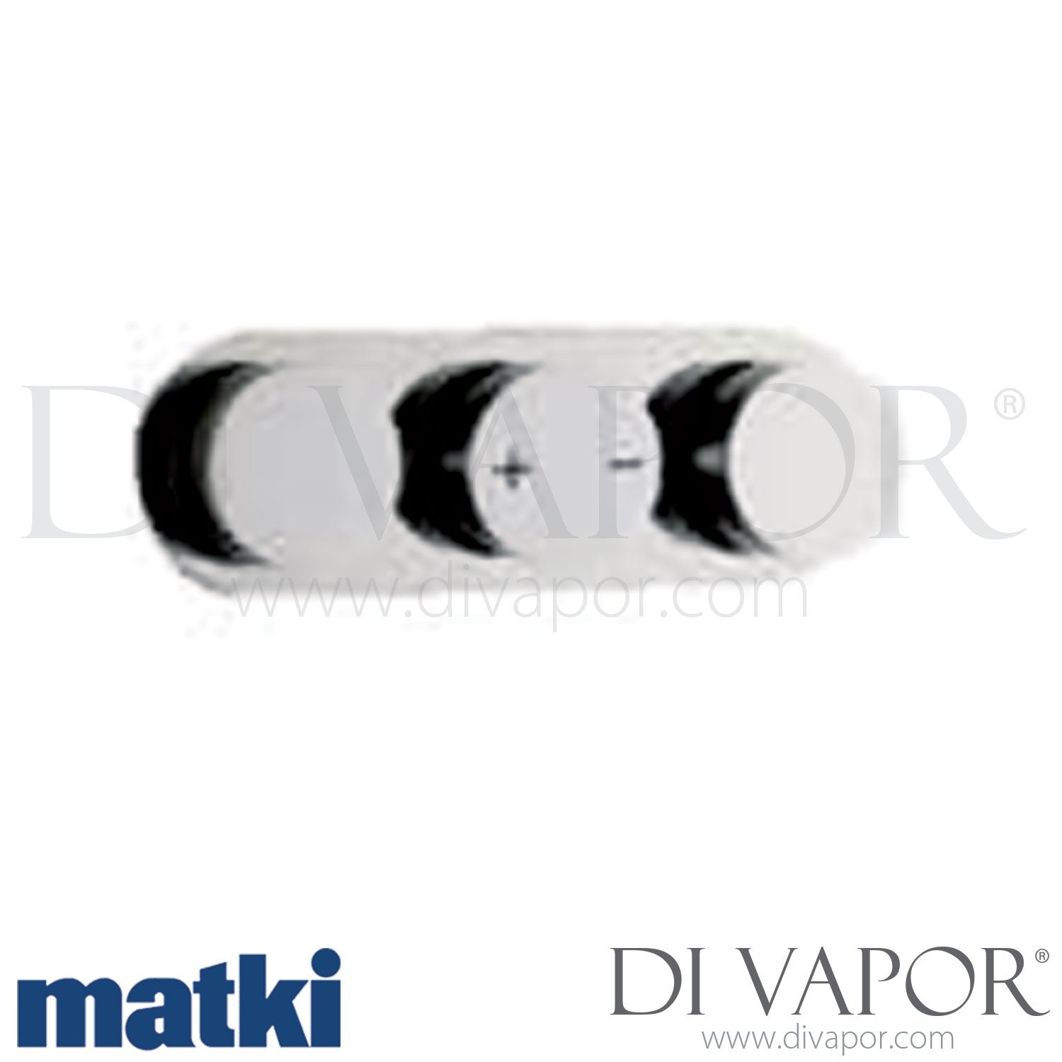 Matki Swadling 2210R Absolute Round Dual Outlet Exposed Shower Valve ...