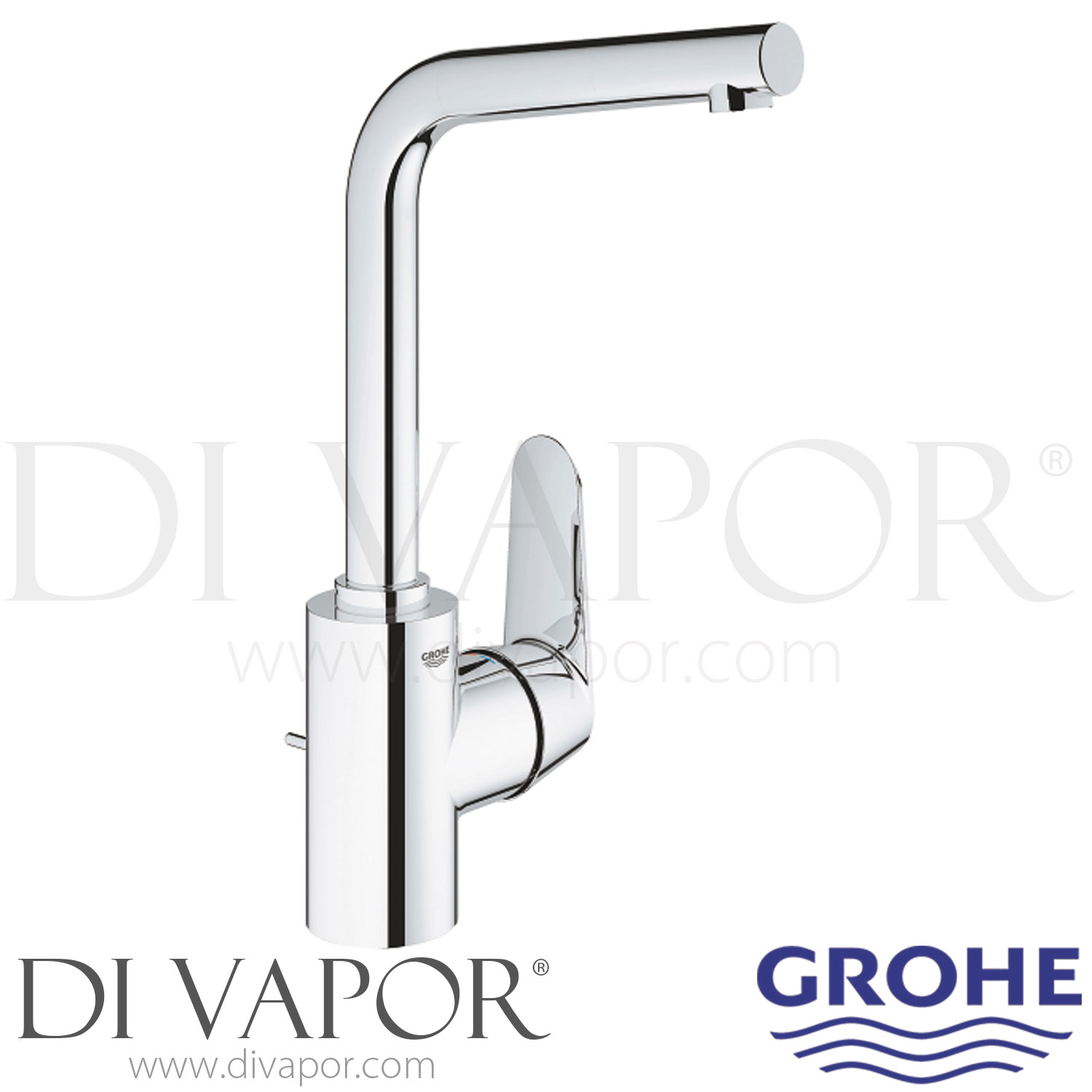 Grohe 23054003 Eurodisc Cosmopolitan Single-Lever Basin Mixer (1/2 Inch) L-Size Spare Parts