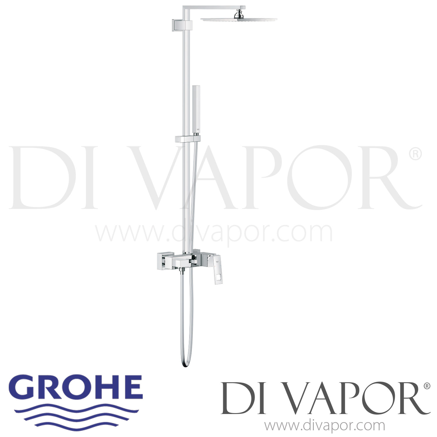 Grohe 23147001 Euphoria Cube System 230 Shower System with Single Lever Spare Parts