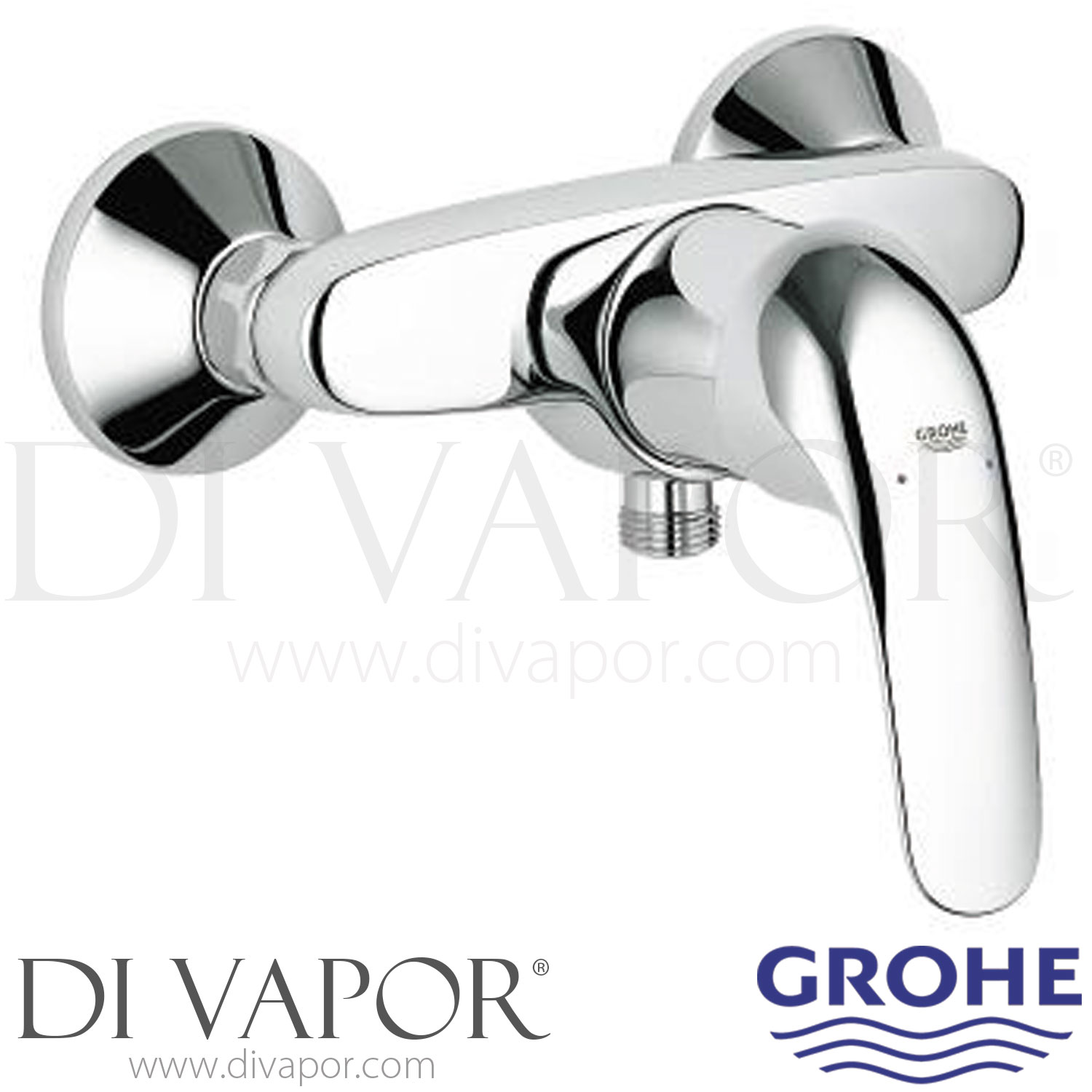 Grohe 23268000 Start Eco | Swift Single-Lever Shower Mixer (1/2 Inch ...