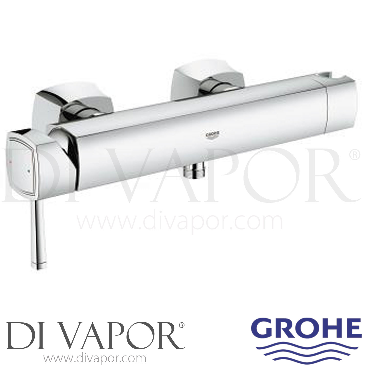 Grohe 23316000 Grandera Chrome Single-Lever Shower Mixer (1/2 Inch ...