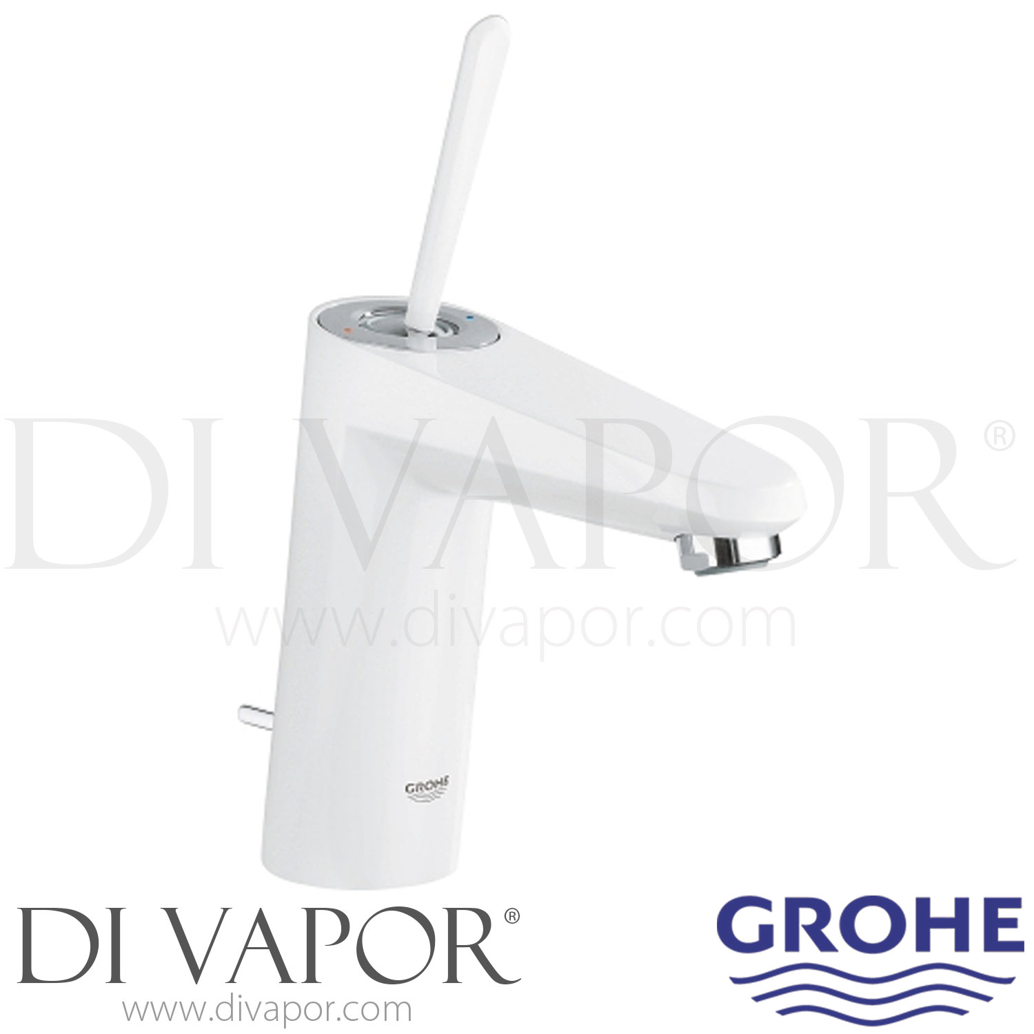 Grohe 23427LS0 Eurodisc Joy Single-Lever Basin Mixer (1/2 Inch) M-Size ...