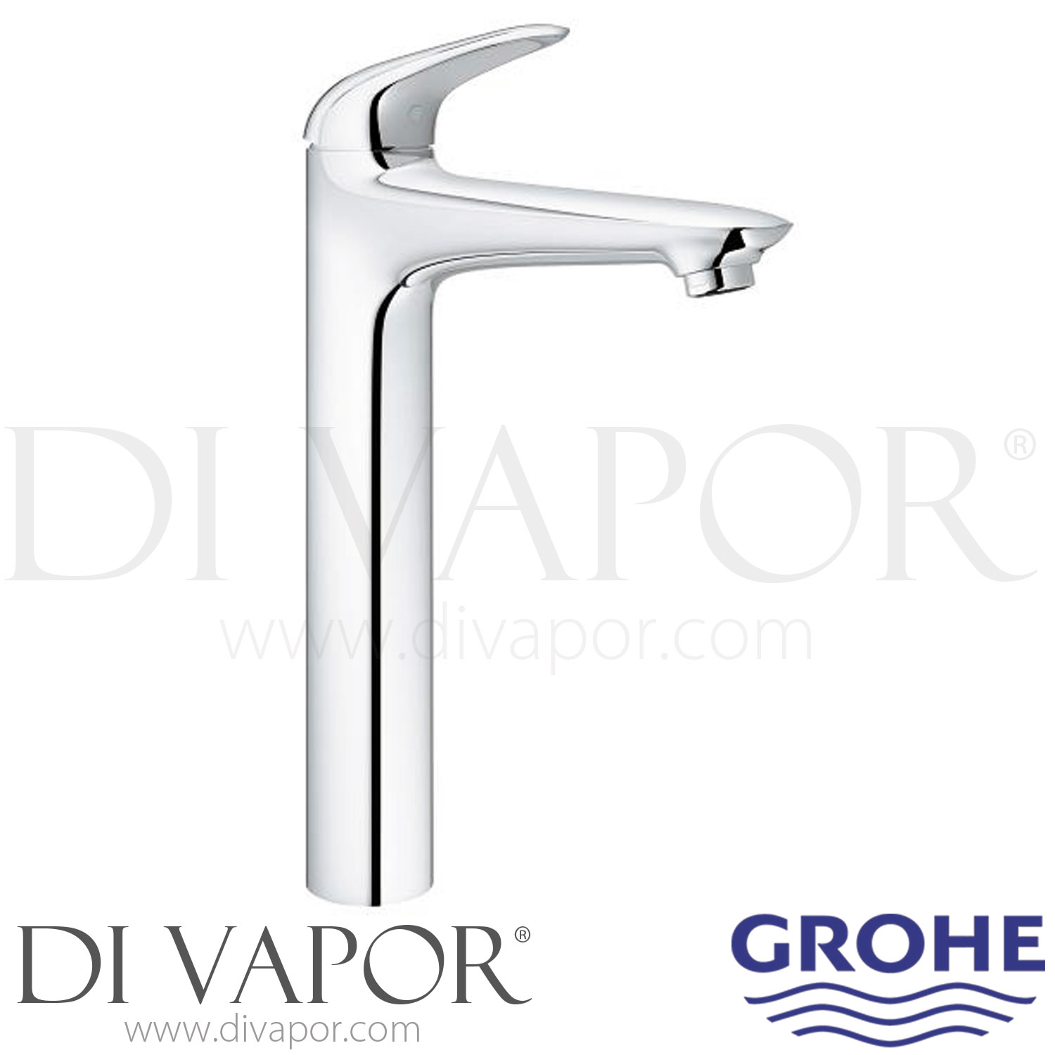 Grohe 23719003 Eurostyle Chrome Single-Lever Basin Mixer (1/2 Inch) XL ...