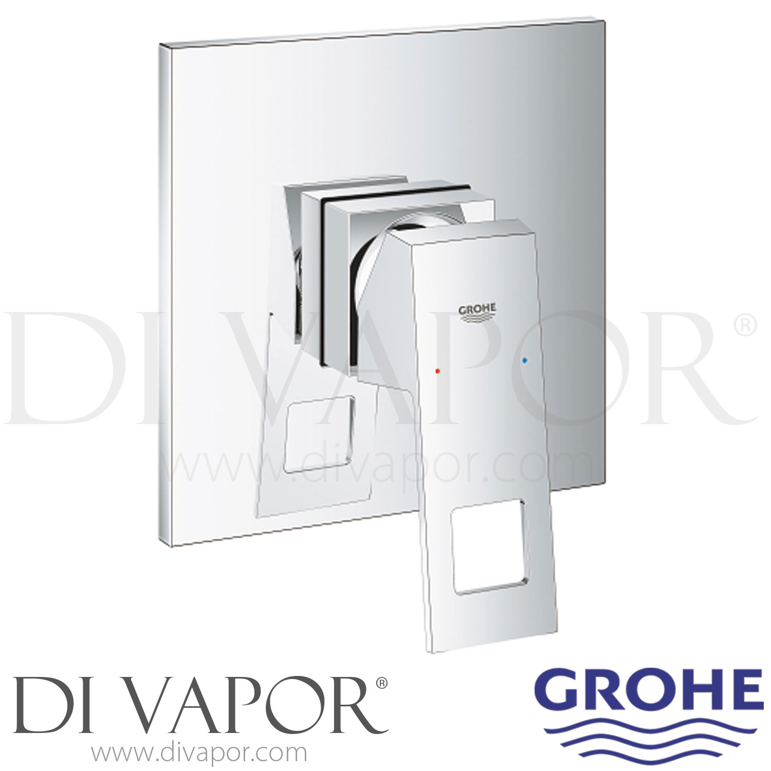 Grohe 24061000 Eurocube Single-Lever Shower Mixer Spare Parts